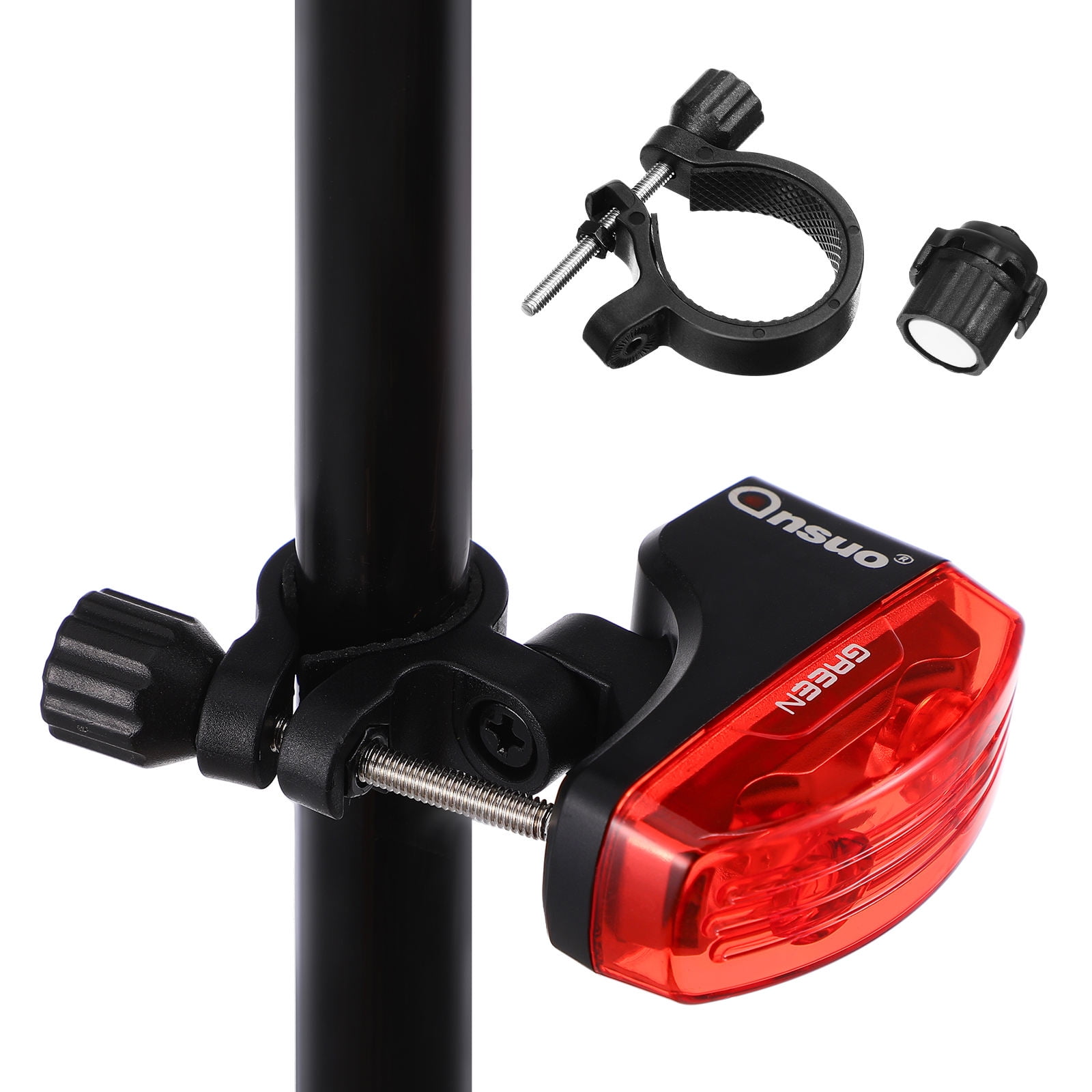 Hemoton 2pcs Bike Rear Light Bike Tail Light Bicycle Warning Light Bike ...