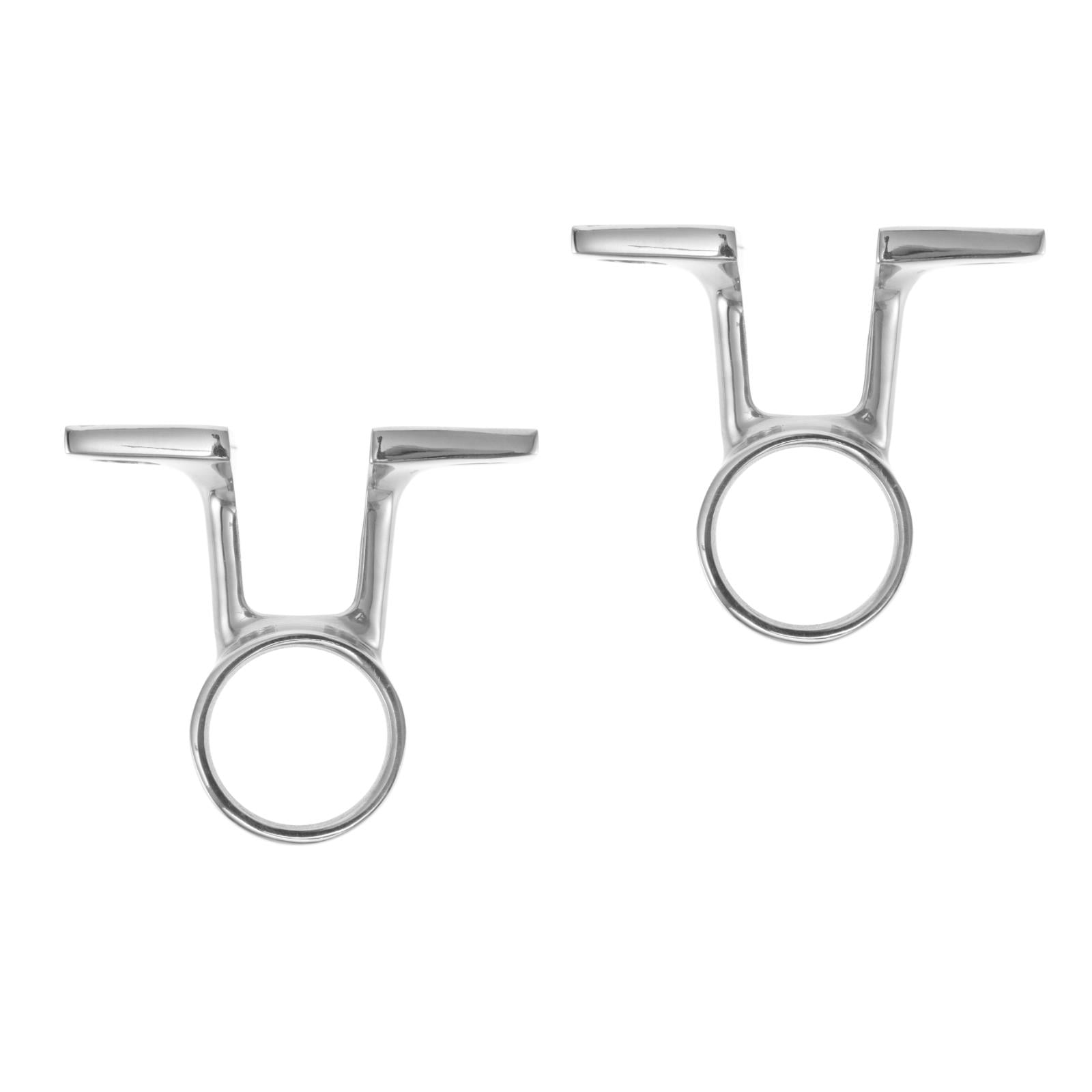 Hemoton 2pcs Boat Handrail Bracket Handrail Holder Stand Stainless ...