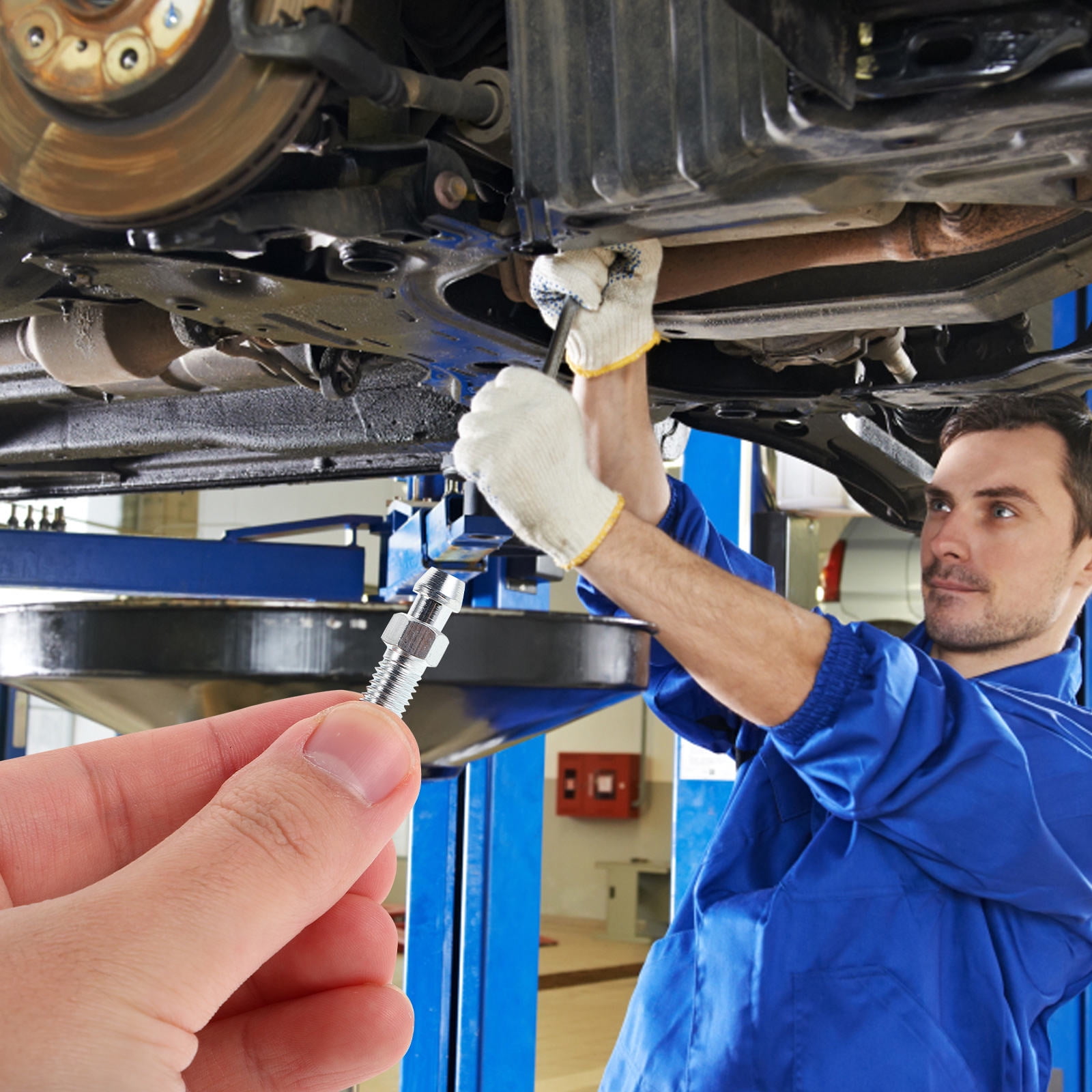 HEMOTON Bleed Valve for Car Use Durable Metal Silver Color Easy ...