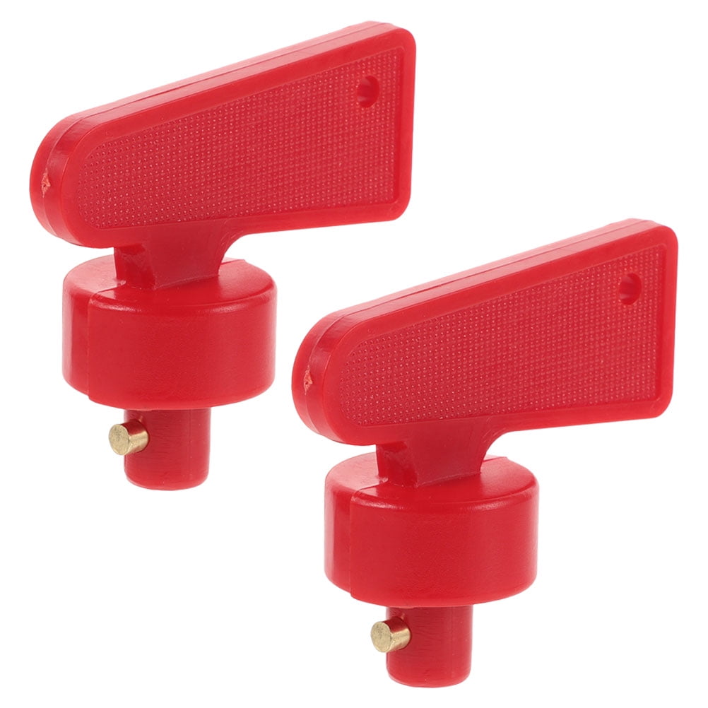 Hemoton 2pcs Car Battery Disconnect Switch Key Marine Battery ...