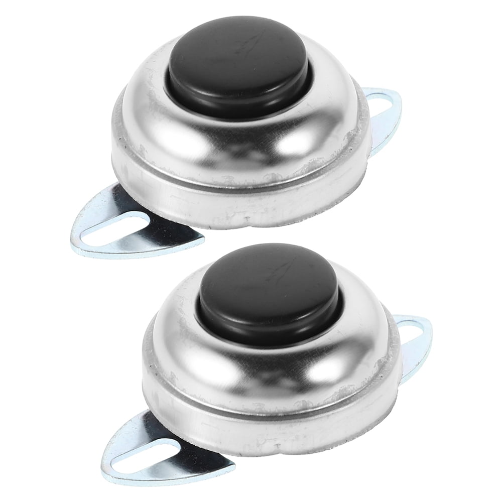 Hemoton 2pcs Car Horn Control Switch Universal Horn Button Heavy Duty Truck Metal Horn Control ...