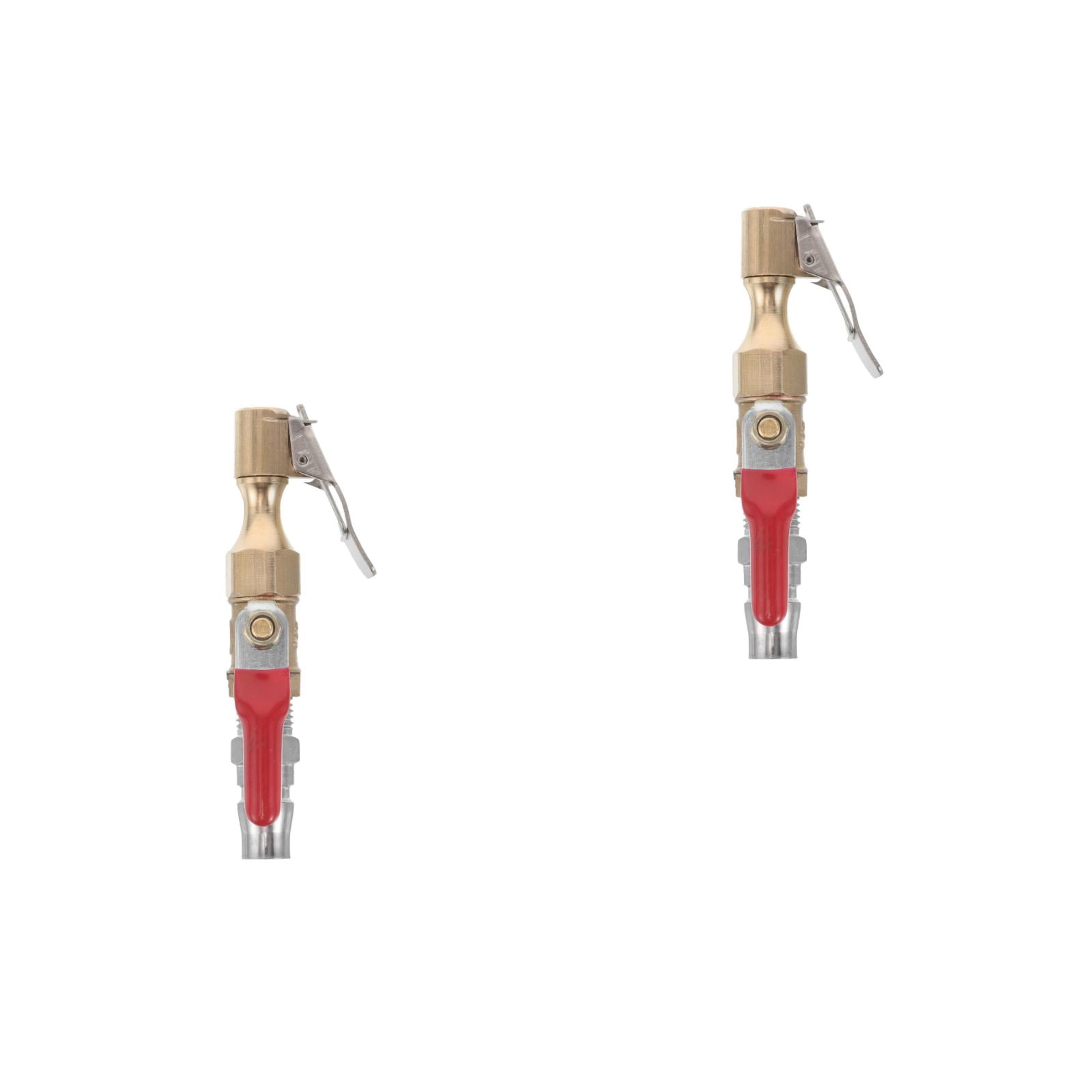 Hemoton 2pcs Car Tire Air Chuck Locking Air Chuck Inflator Inflate ...