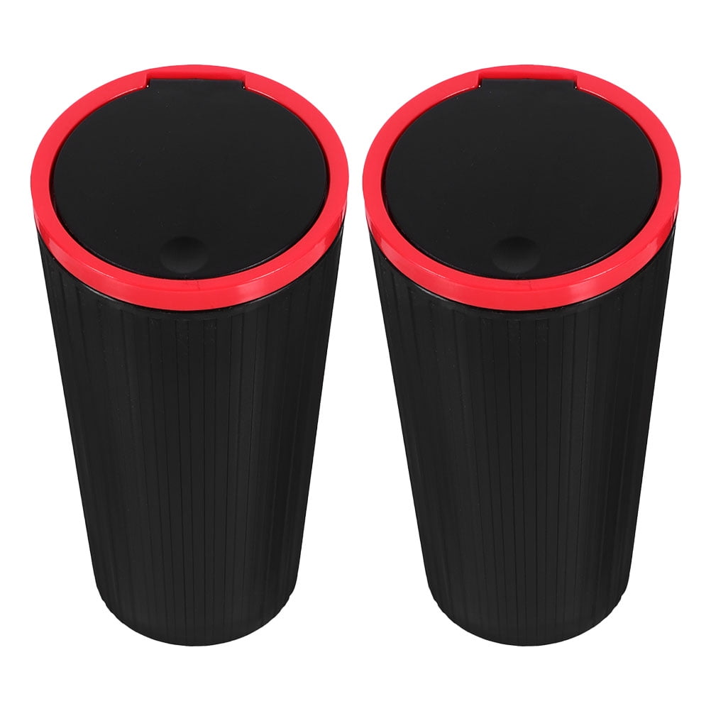 Hemoton 2pcs Car Trash Cans Vehicle Trash Bin Portable Garbage Bin Auto ...