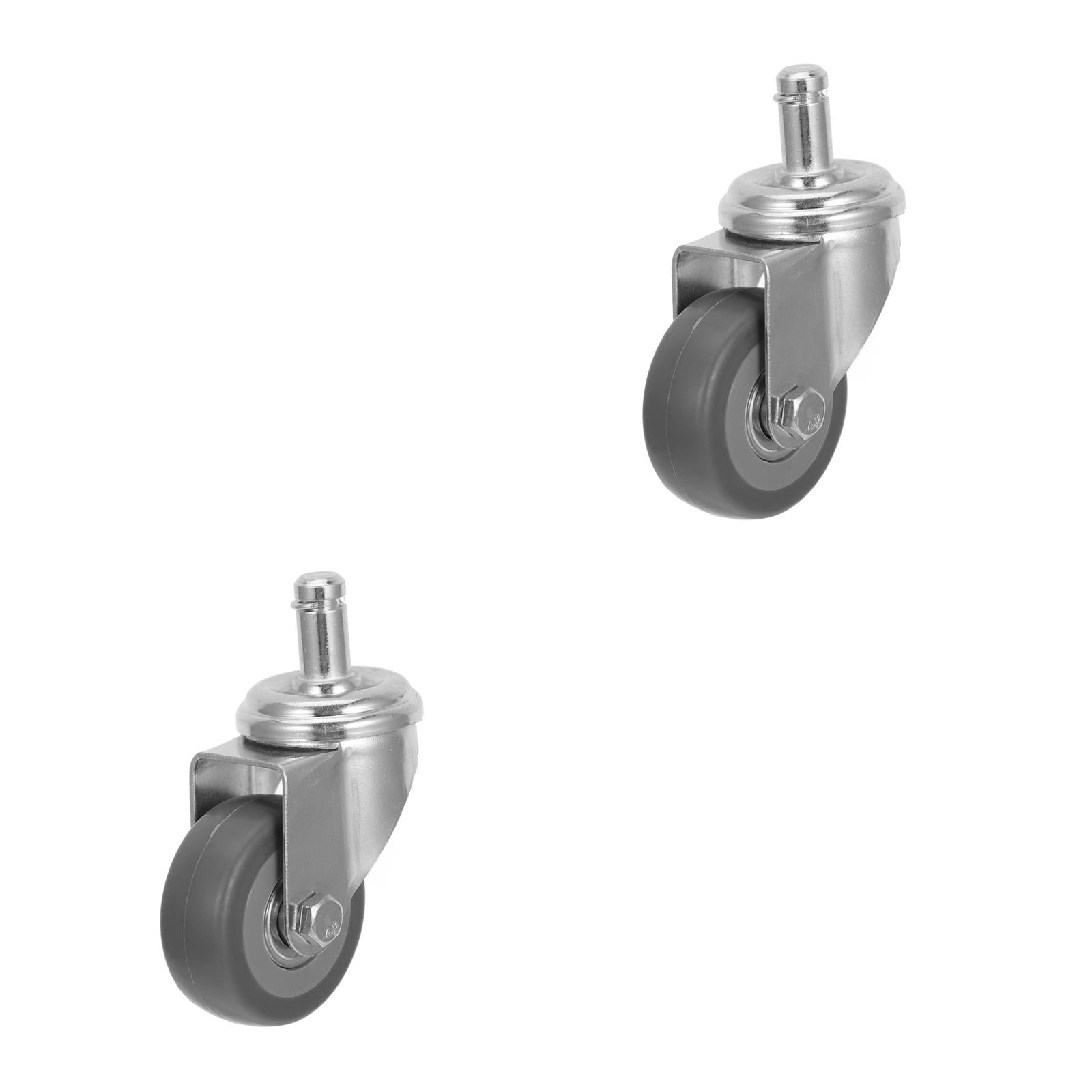 Hemoton 2pcs Caster Wheel Replacement Swivel Wheel Caster Trolley Wheel For Salon Swivel Wheel ...
