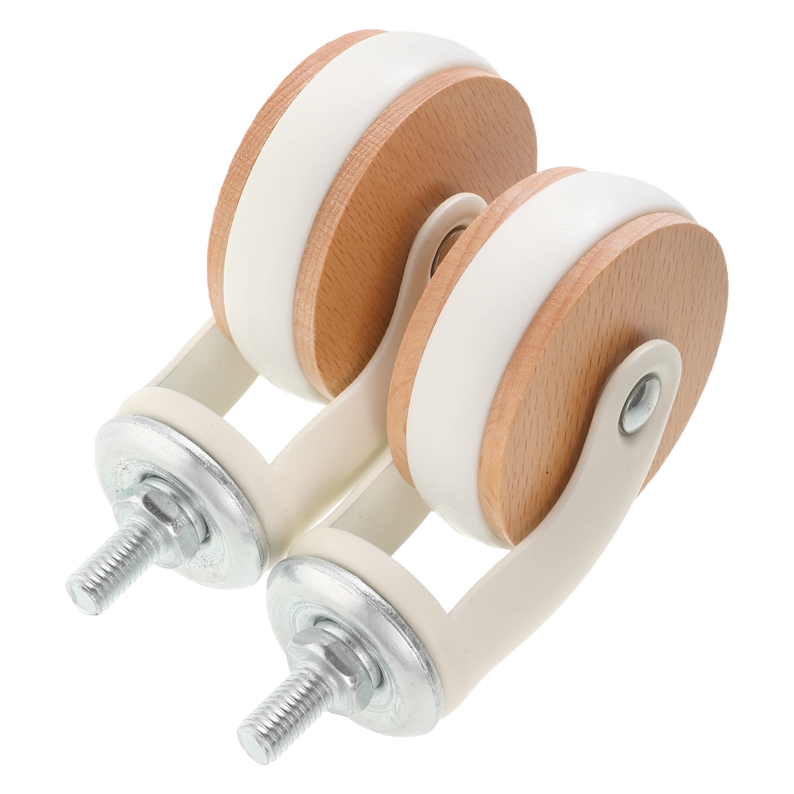 Hemoton 2pcs Caster Wheels Replacement Multi-use Furniture Wheels Cart ...