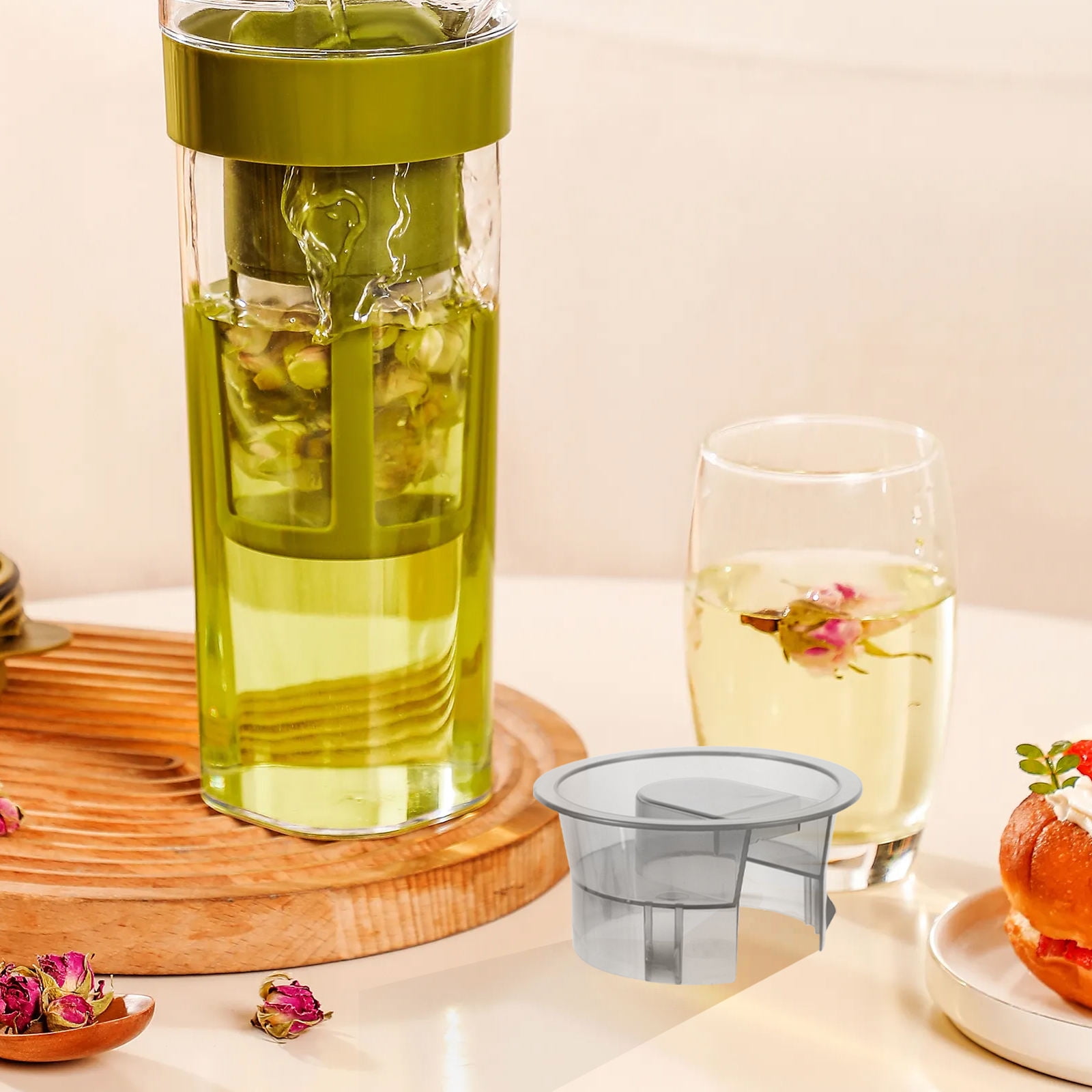 Hemoton 2pcs Cold Water Pitcher Lids, Carafe Lids For Juice Tea And ...