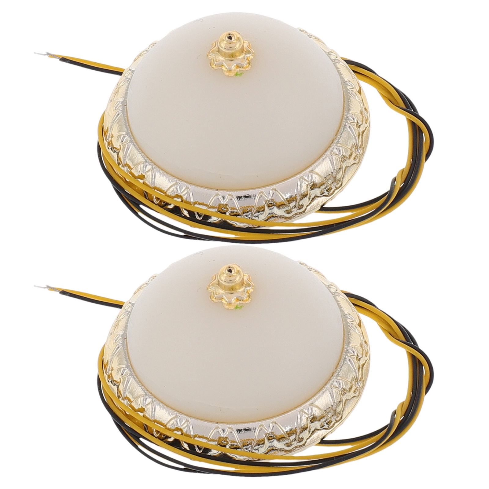 Hemoton 2pcs Dollhouse Ceiling Lights Round Miniature Lights for ...