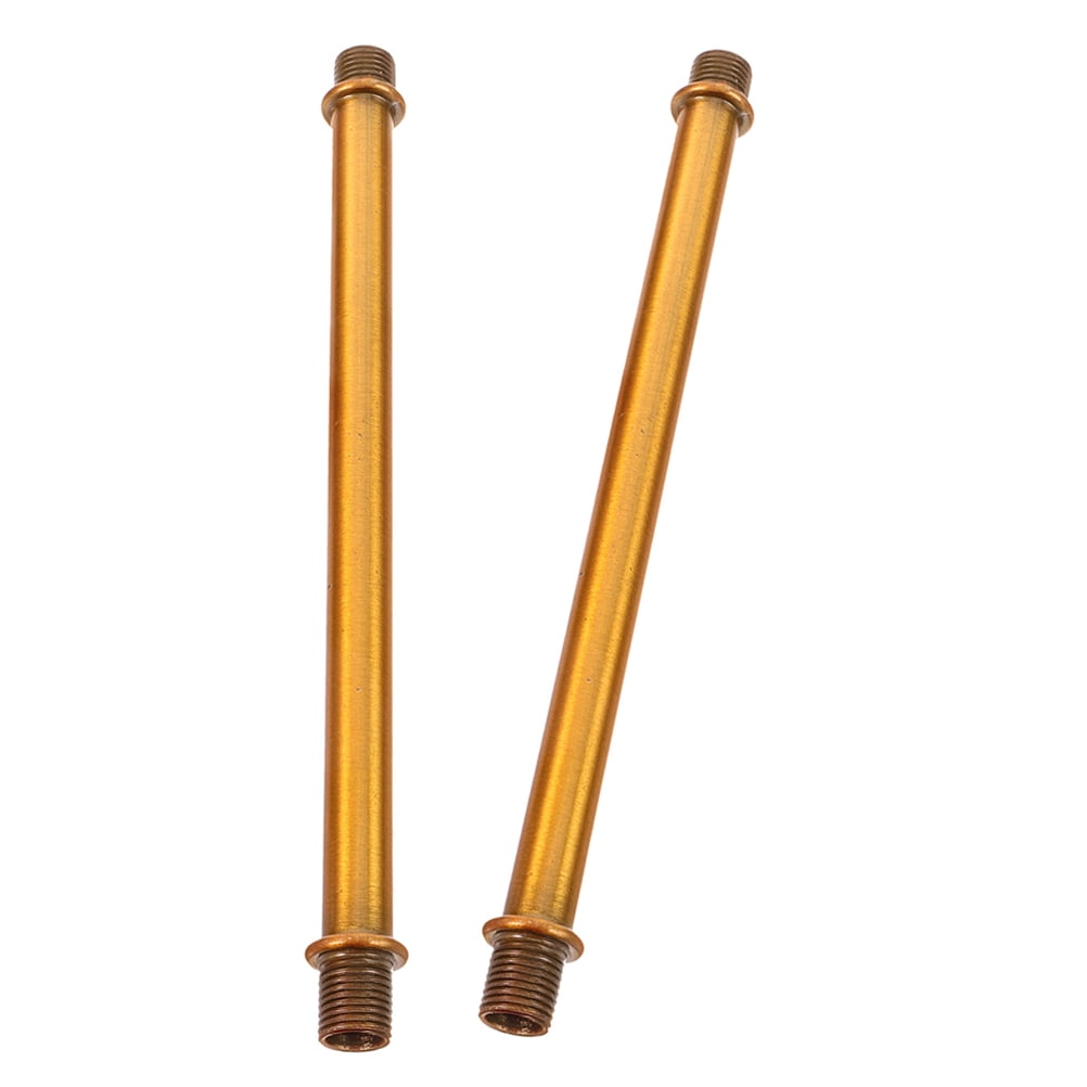 Hemoton 2pcs Double Ended Threaded Lamp Tube Wall Lamp Connector Parts ...