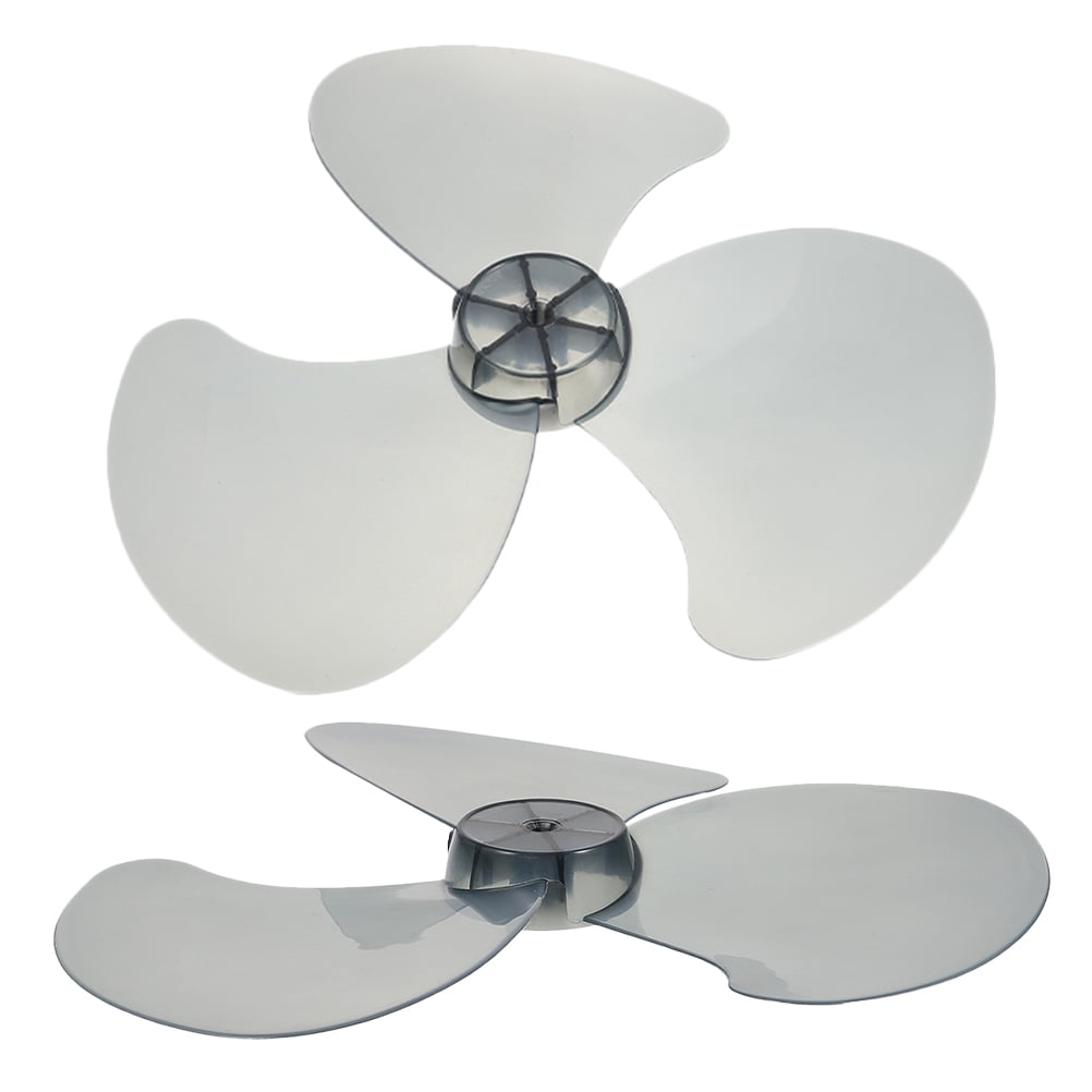 Hemoton 2pcs Electric Fan Blade Replacement Plastic Fan Blade Universal ...