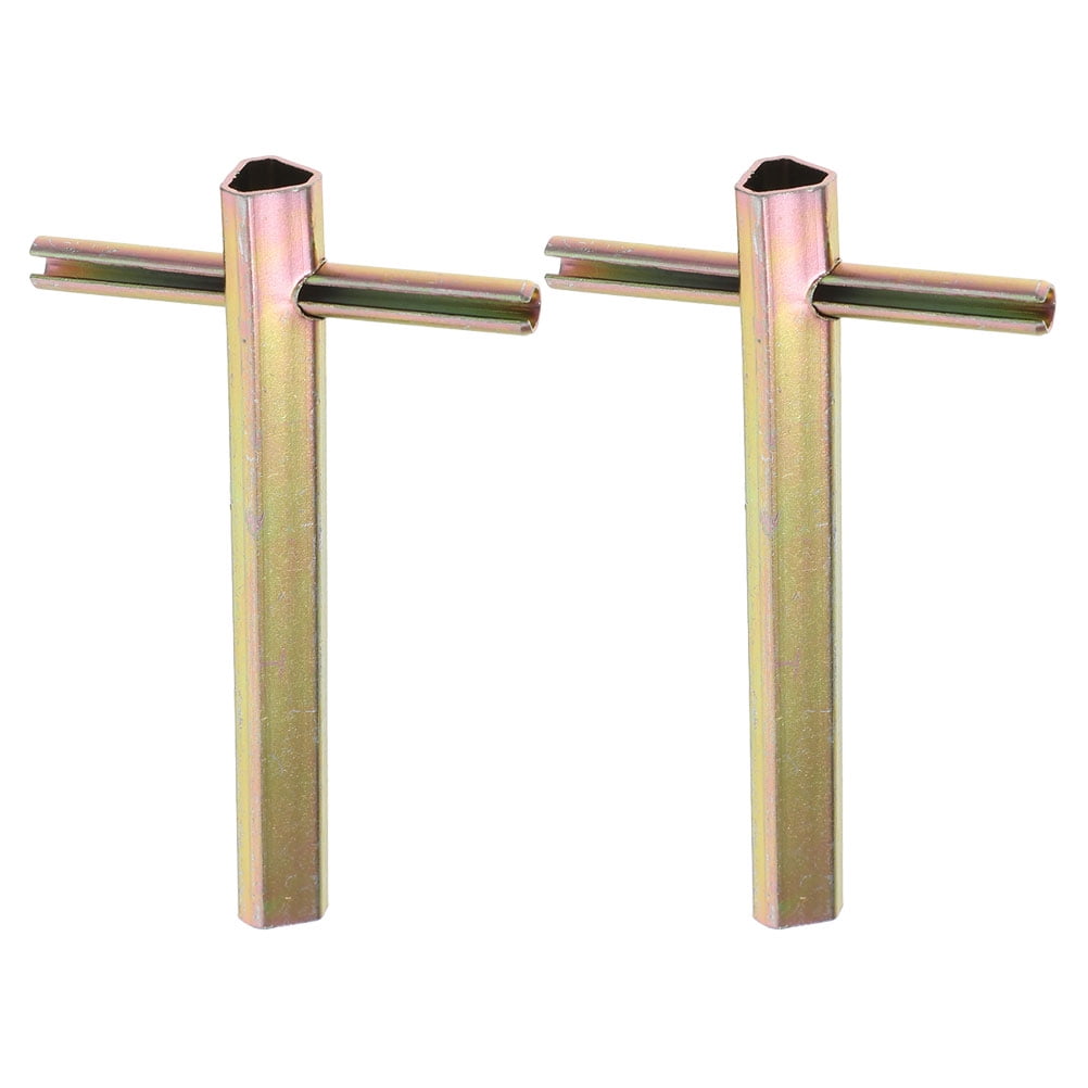 Hemoton 2pcs Emergency Elevator Door Key Triangle Spanner Key ...