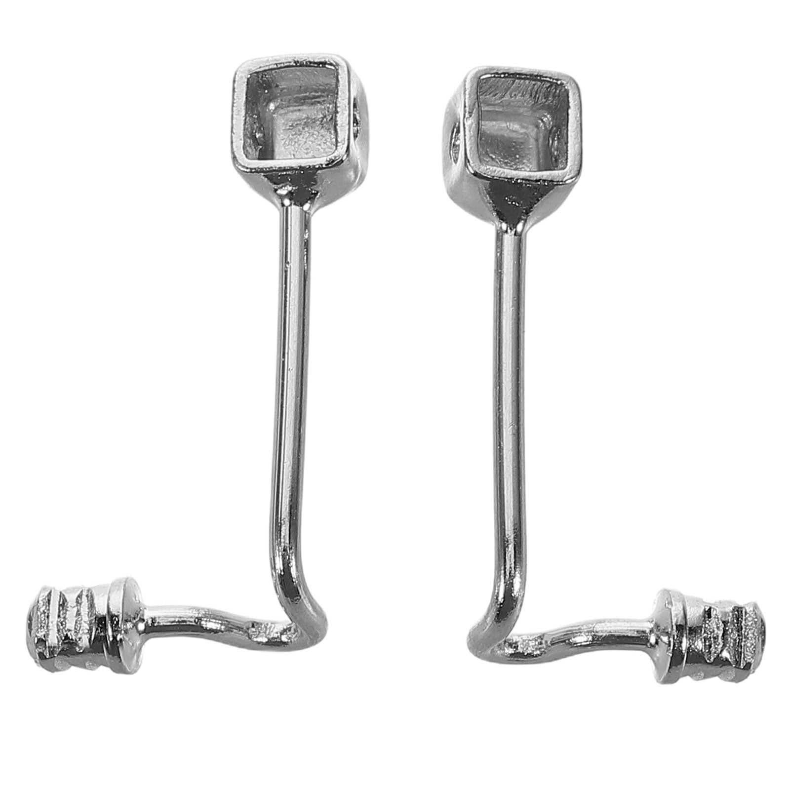 Hemoton 2pcs Eyeglasses Nose Holder Screw Type Square Head Nose Bridge ...