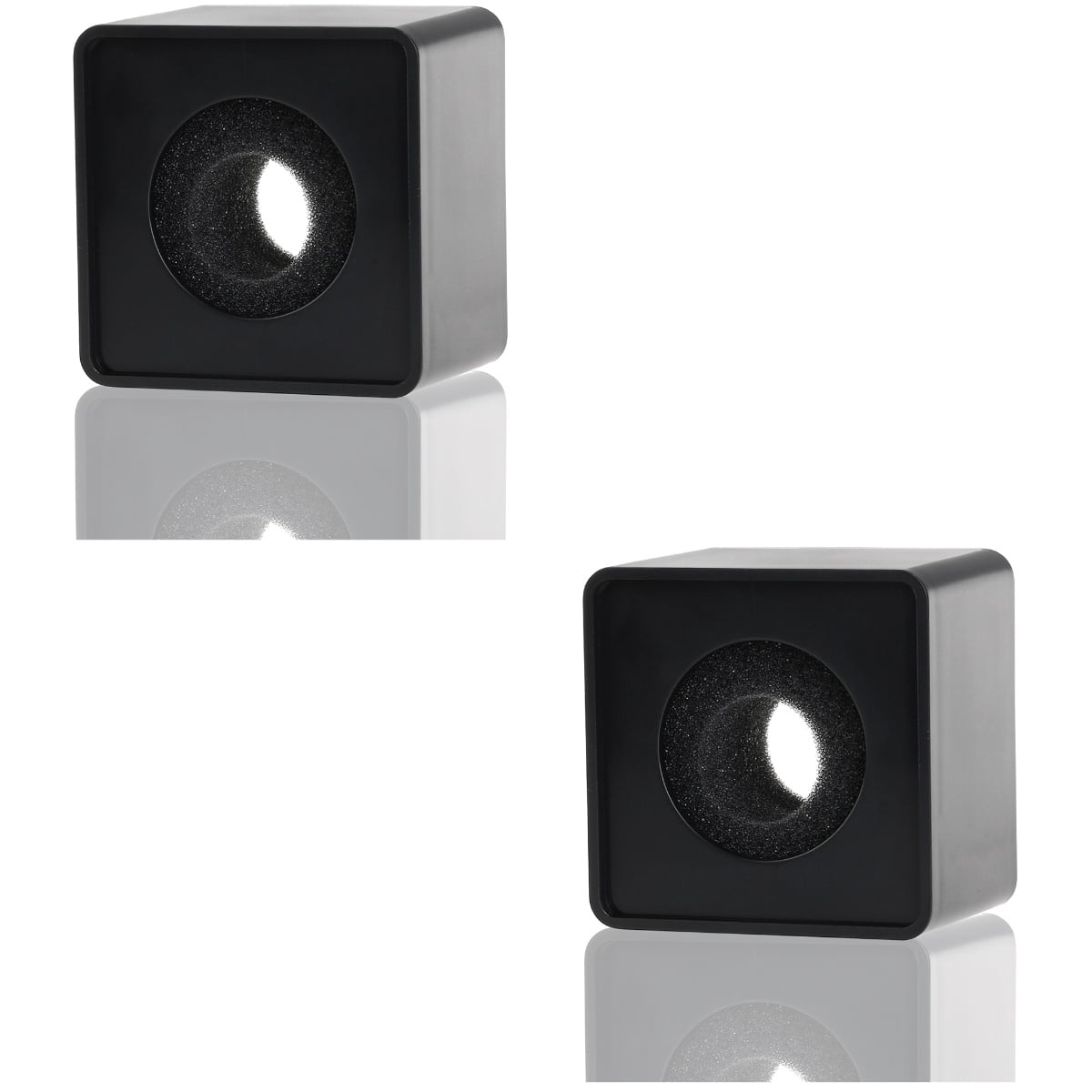 Hemoton 2pcs FOXNOVO Portable ABS Injection Molding Square Cube Shaped ...