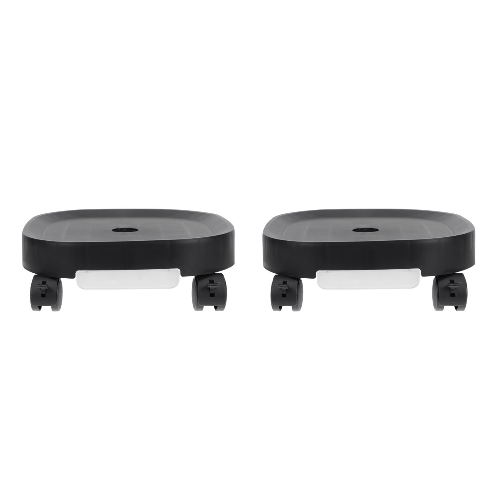 Hemoton 2pcs Flower Pot Moving Wheel Caster: Pallet Stand Heavy Flower ...