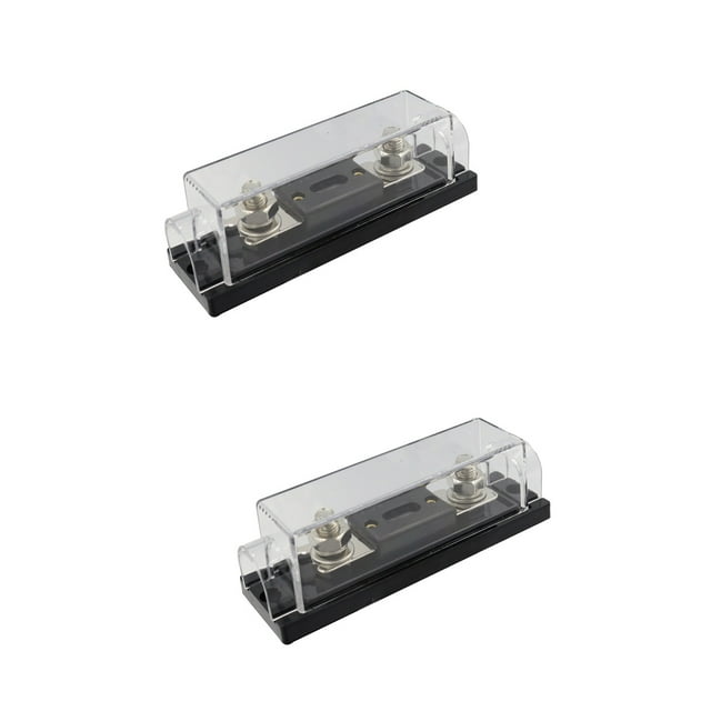 Hemoton 2pcs Fuse Block Fused Distribution Block 200a ANL Fuse Holder ...