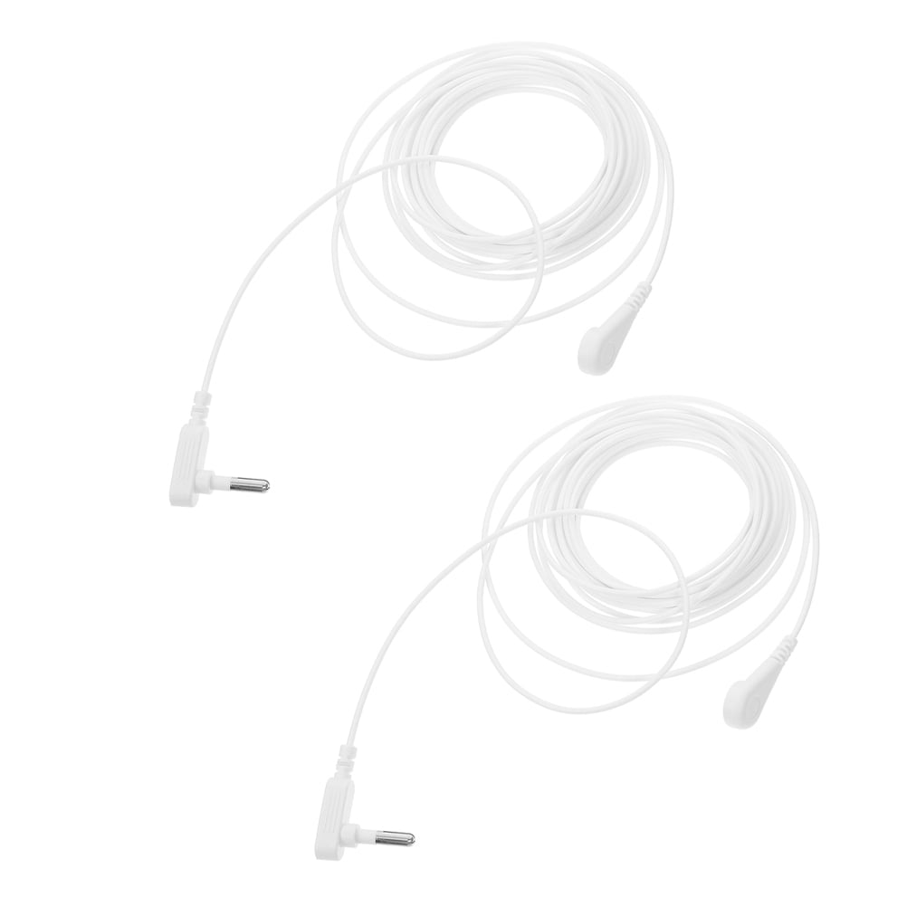 Hytrove Grounding Grounding Cords White 2Pcs for Medical Equipment ...