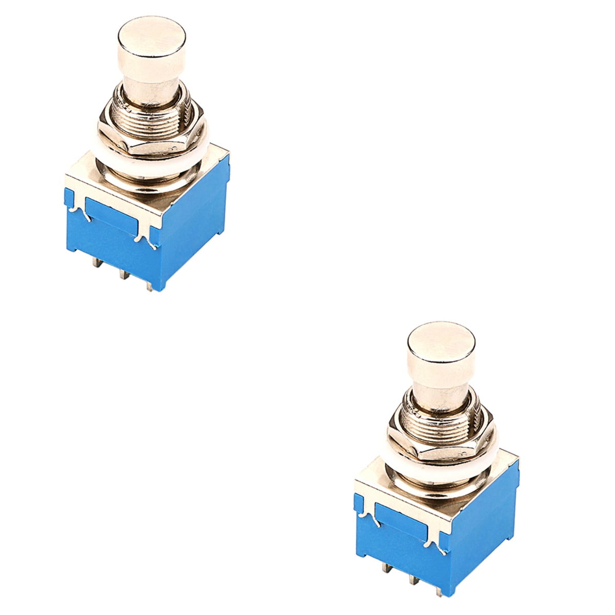 Hemoton 2pcs Guitar Switch 9-pin Guitar Effects Switch Pedal Foot ...