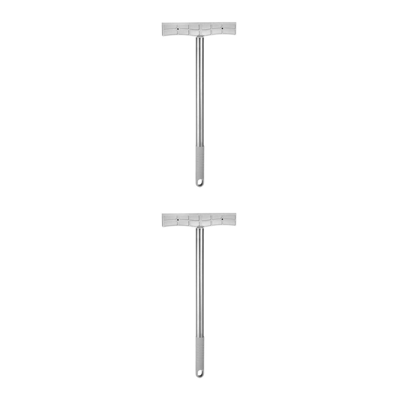 Hemoton 2pcs Handheld Adjustable Sign Holder With Stainless Steel Pole ...