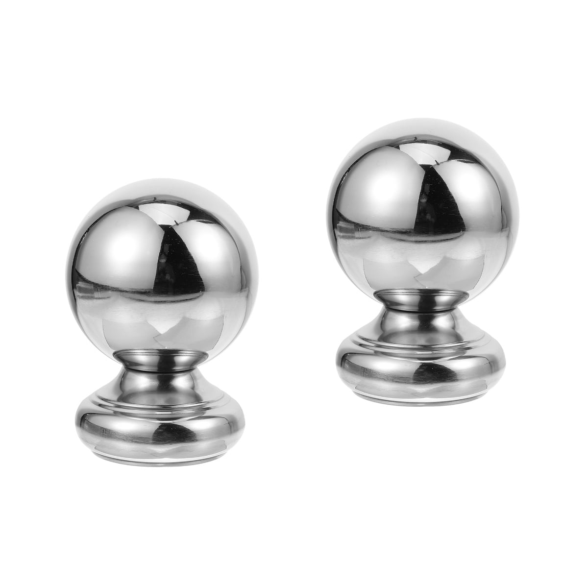 Hemoton 2pcs Handrail Ball 63mm Stair Railing Finial Ball Stairway ...
