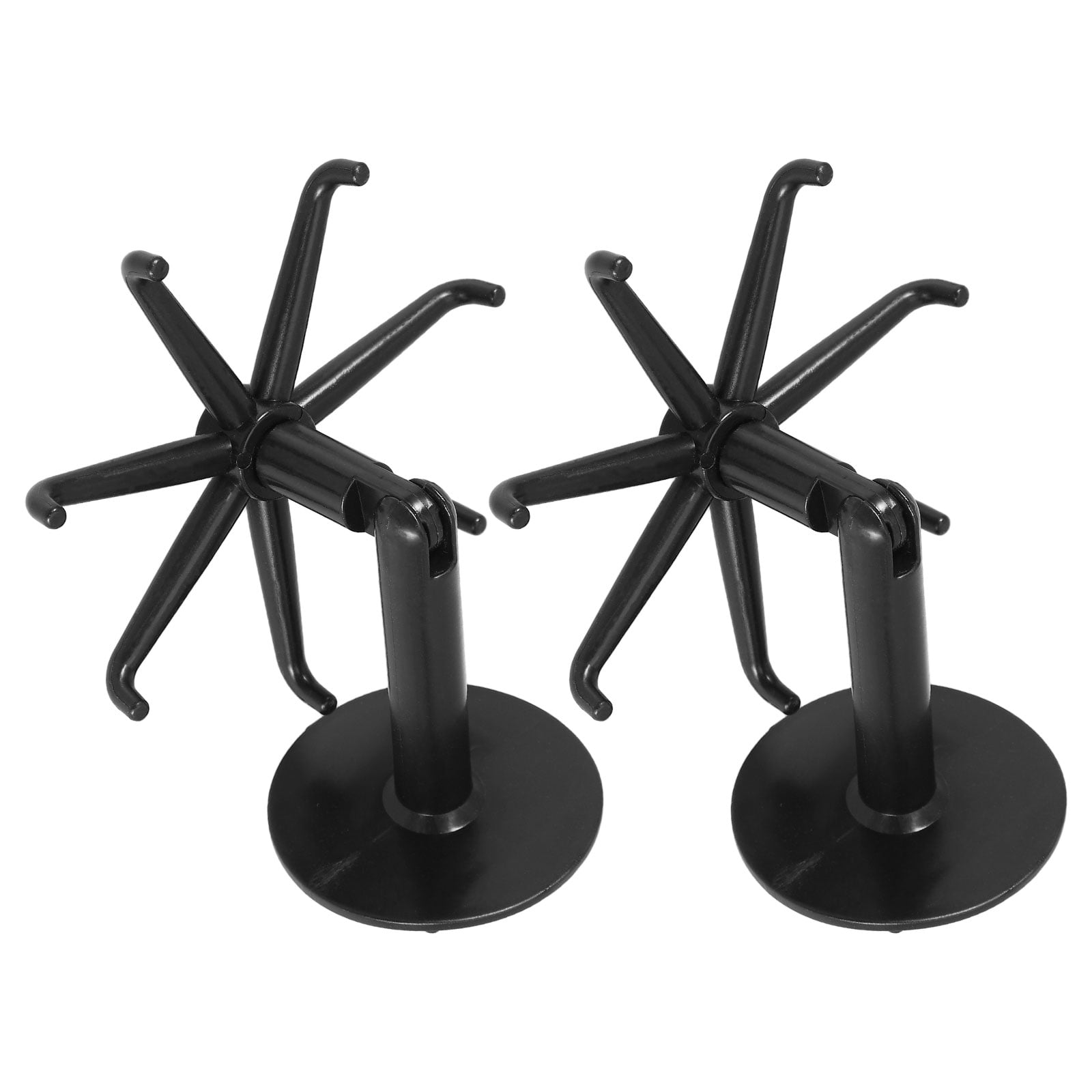 Hemoton 2pcs Hanging Utensil Holder 360 Rotating Hooks Kitchen Utensil ...