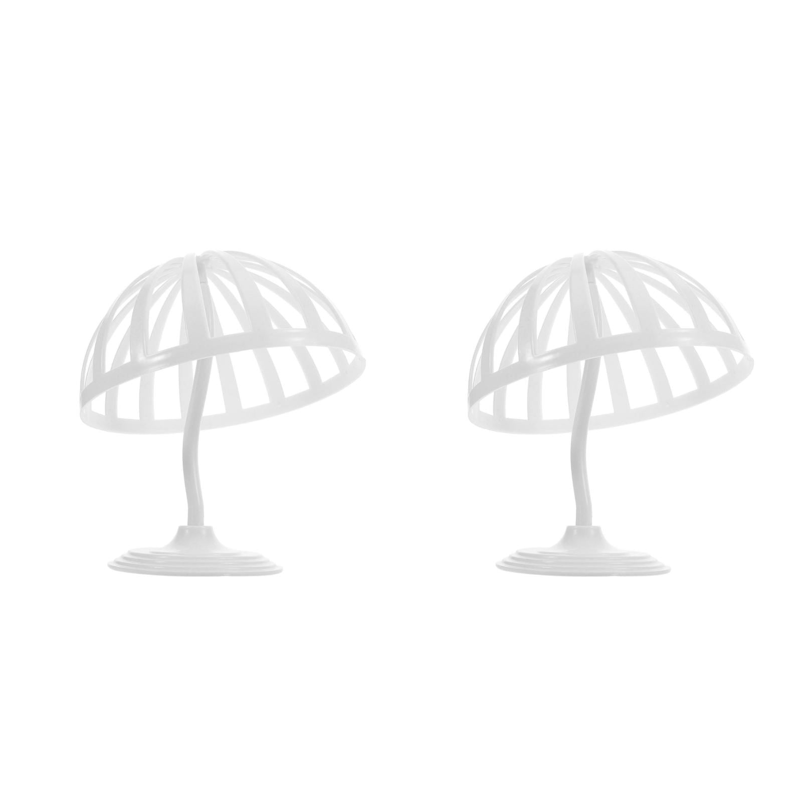 Hemoton 2pcs Hat Stand Dome Baseball Cap Rack Stable Wigs Holder ...
