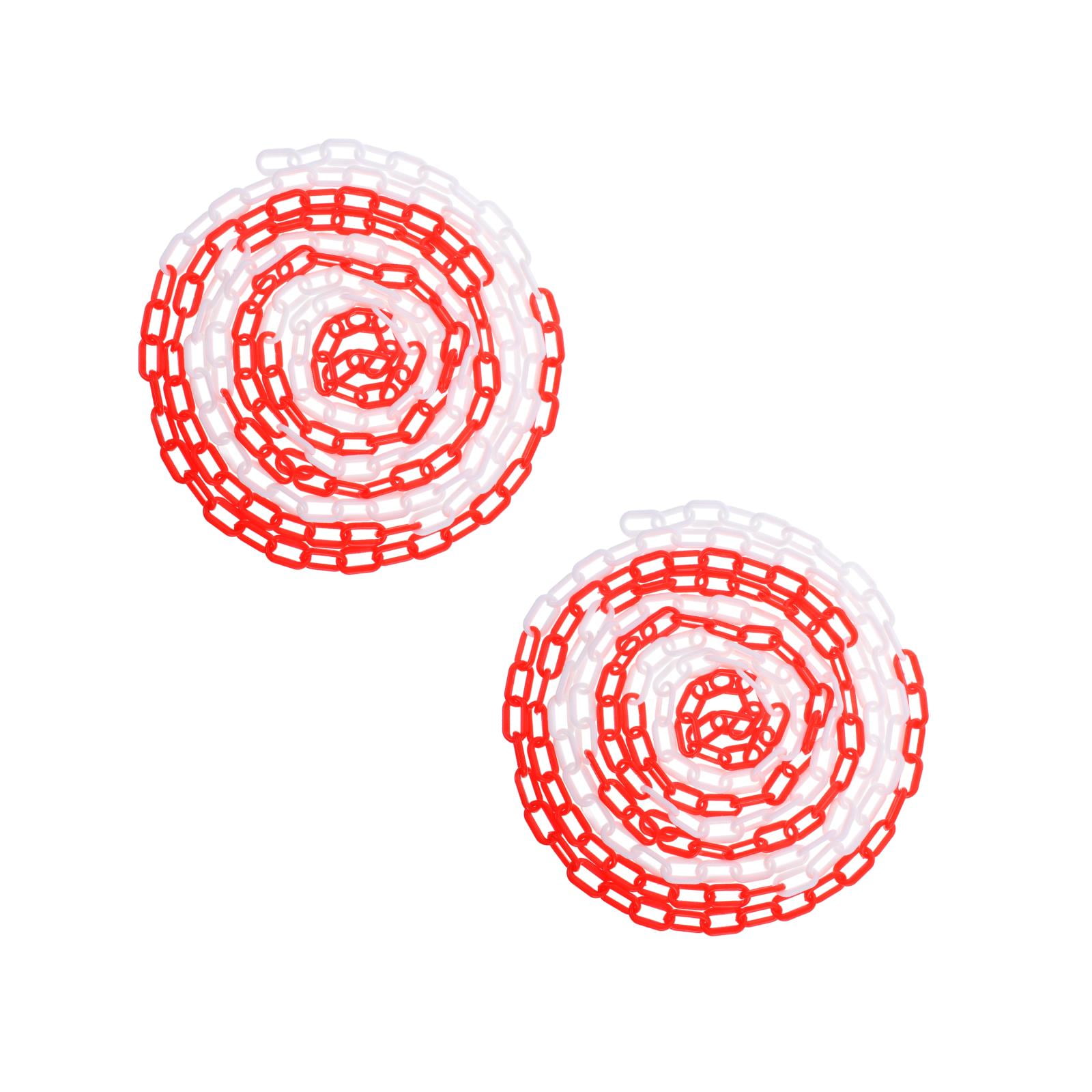 Hemoton 2pcs Heavy Duty Plastic Chain For Crowd Control Traffic ...