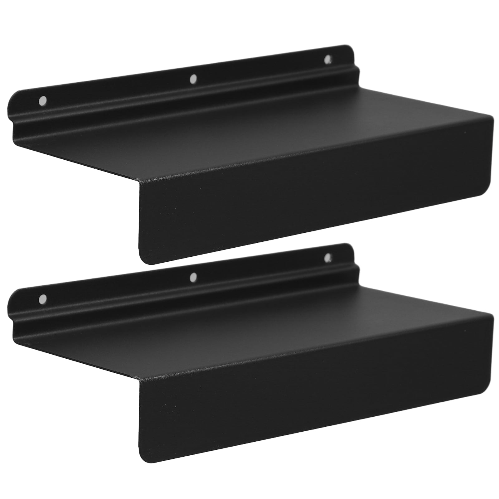 Hemoton 2pcs Heavy Duty Wall Mounted Shoe Racks Iron Shoe Floating ...