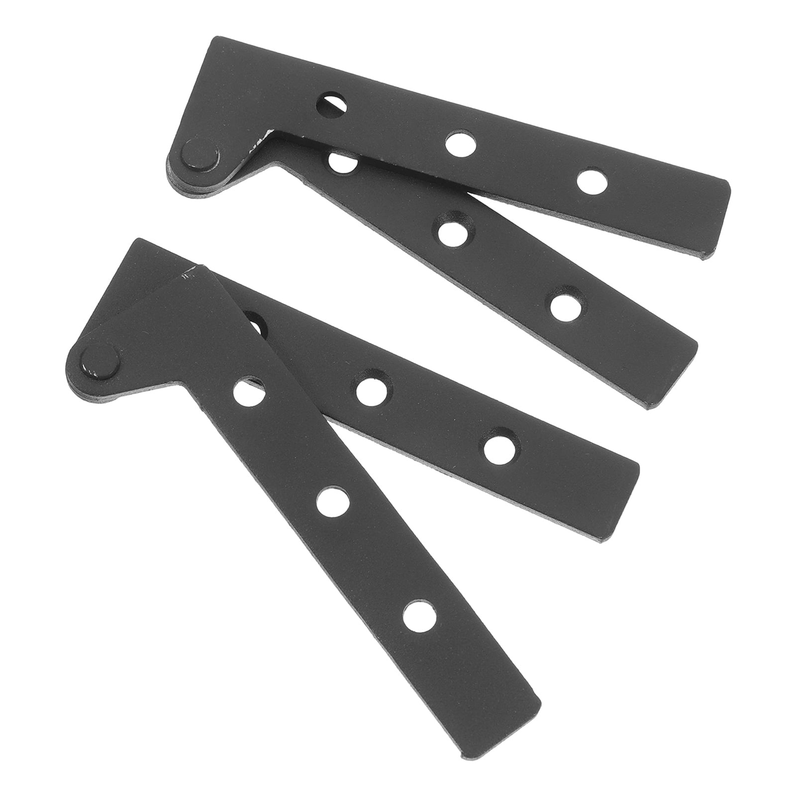 Hemoton 2pcs Hidden Hinge Door Hinges Heavy Duty Door Hinge Gate Hinge ...