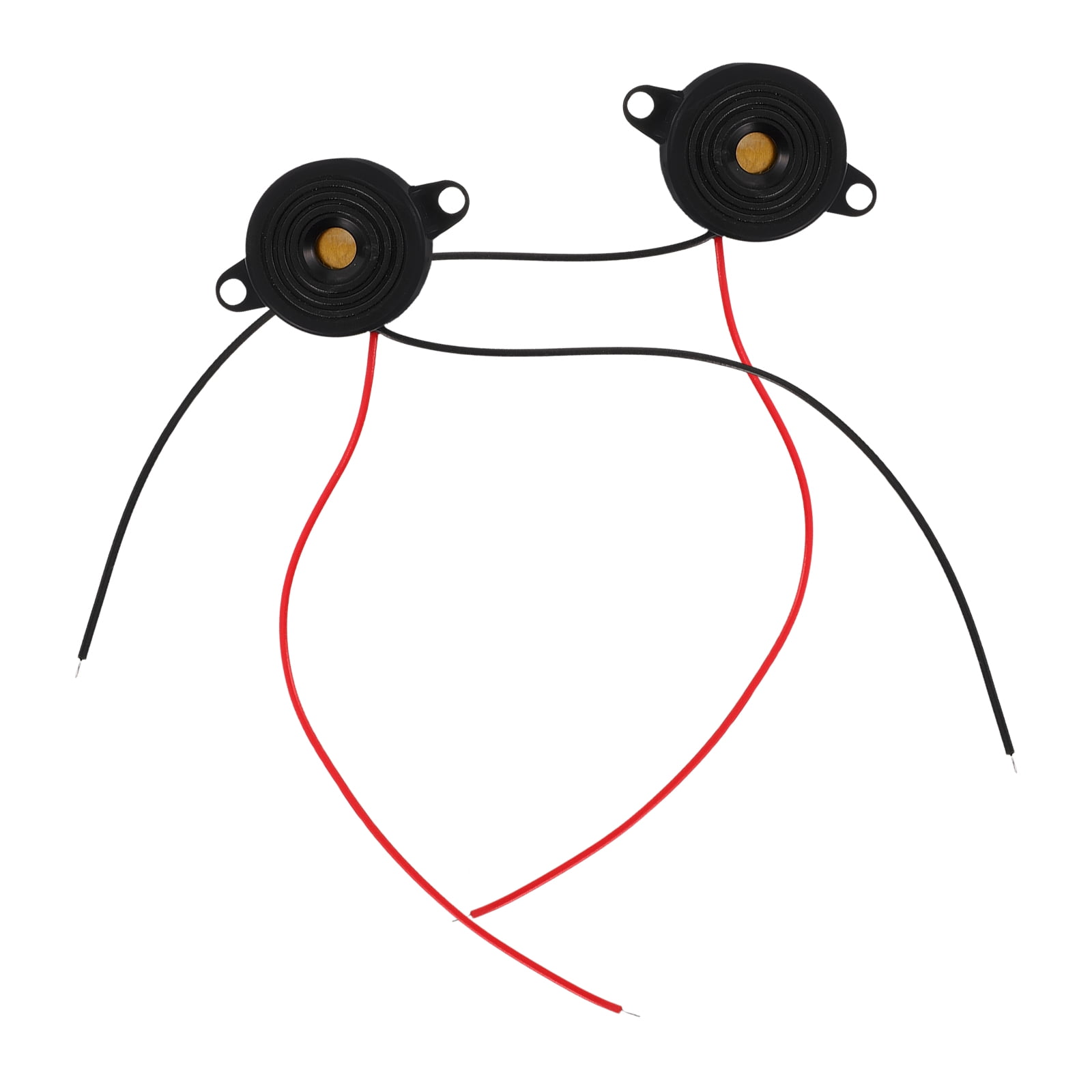 Hemoton 2pcs High Decibel Active Piezoelectric Buzzer Alarm 3-24V ...