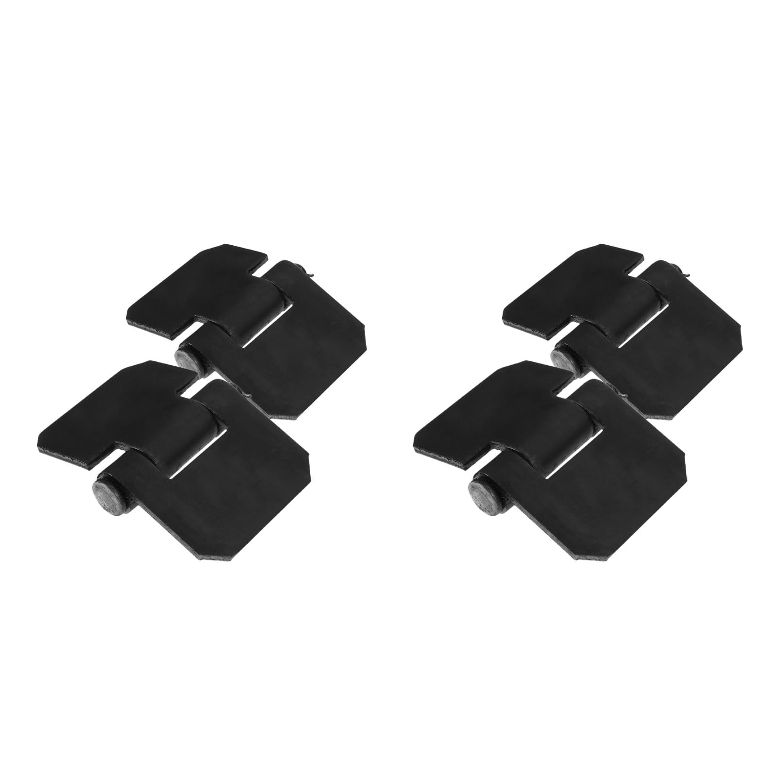 Hemoton 2pcs Hinges 2pcs Door Weldable Butt Hinge Trailer Hinges Metal ...