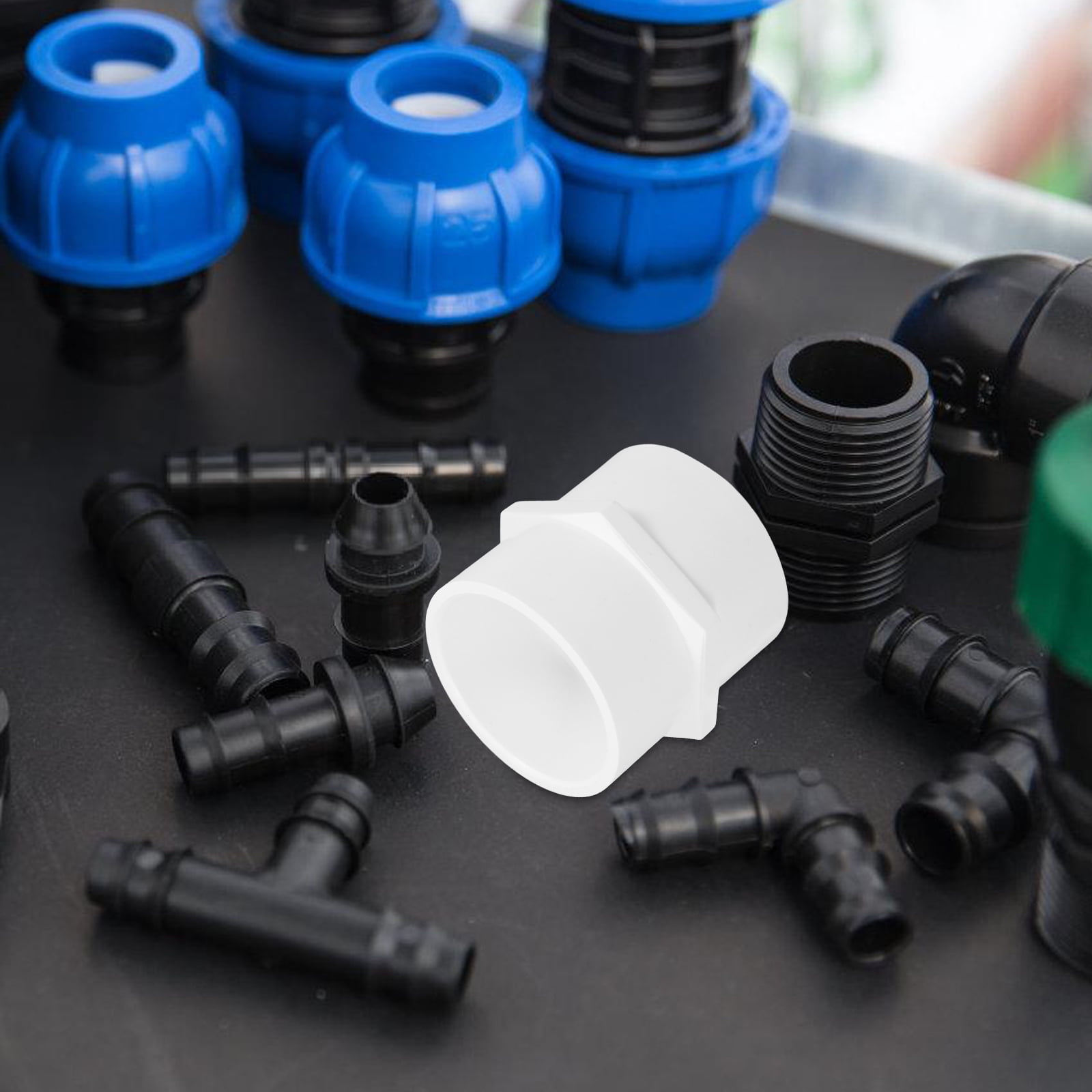 Hemoton 2pcs Home Or Industrial Use Pvc Pipe Fitting For Home Or ...