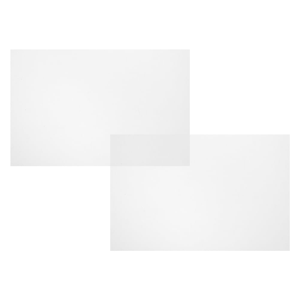 Hemoton 2pcs Invisibility Shield Clear Lenticular Sheet Transparent ...