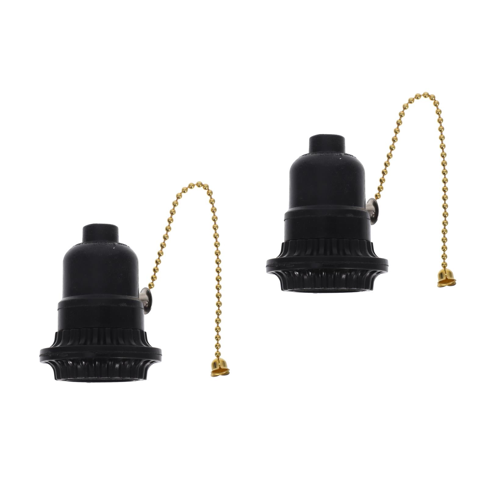 Hemoton 2pcs Light Socket Base Light Bulb Socket Universal Lamp Socket ...