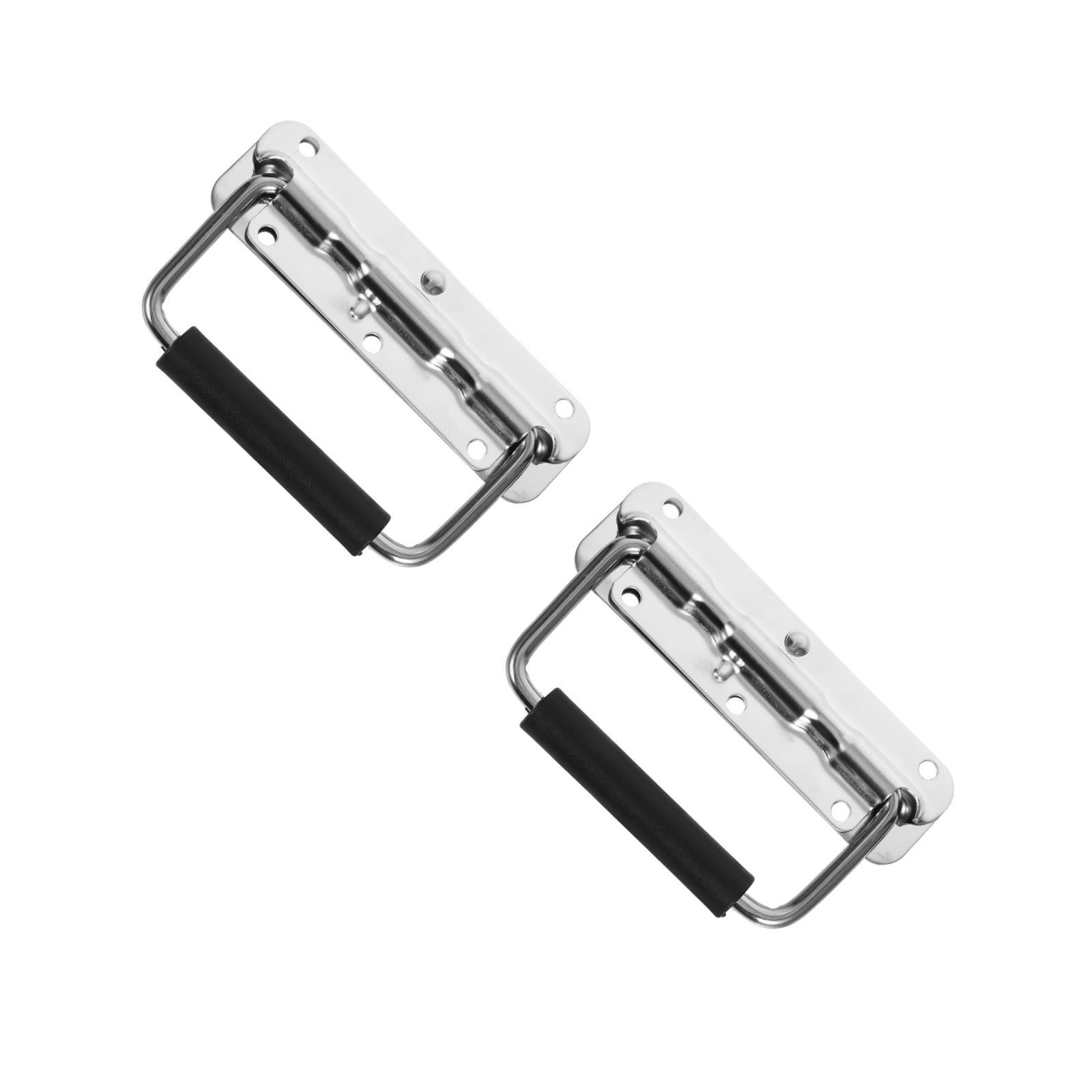 Hemoton 2pcs Metal Handles Hardware Folding Pull Handle Steel Folding ...