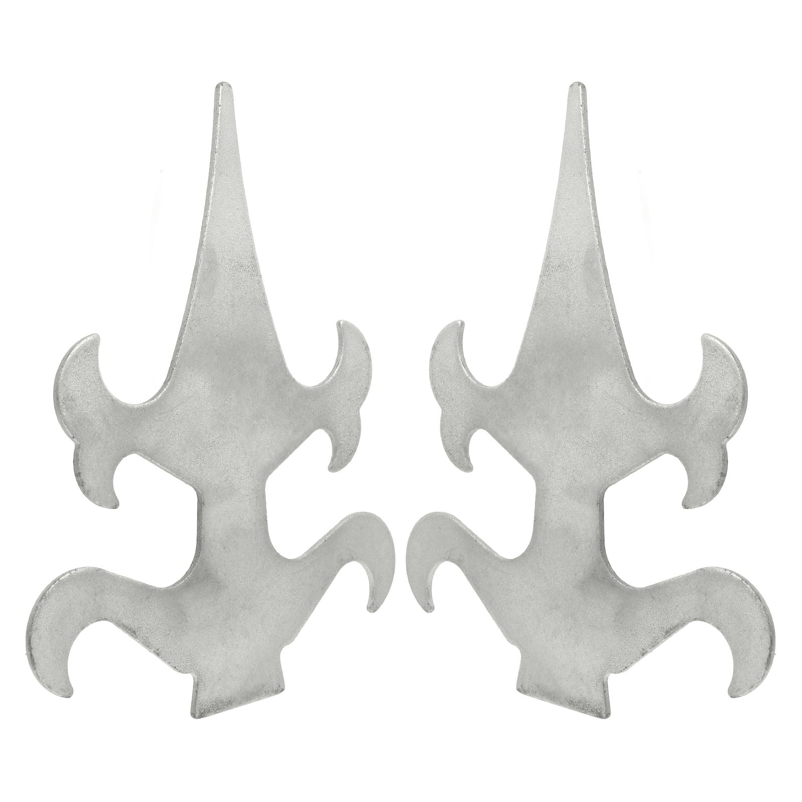 Hemoton 2pcs Metal Post Finials Metal Fence Toppers Finial Post Tops ...