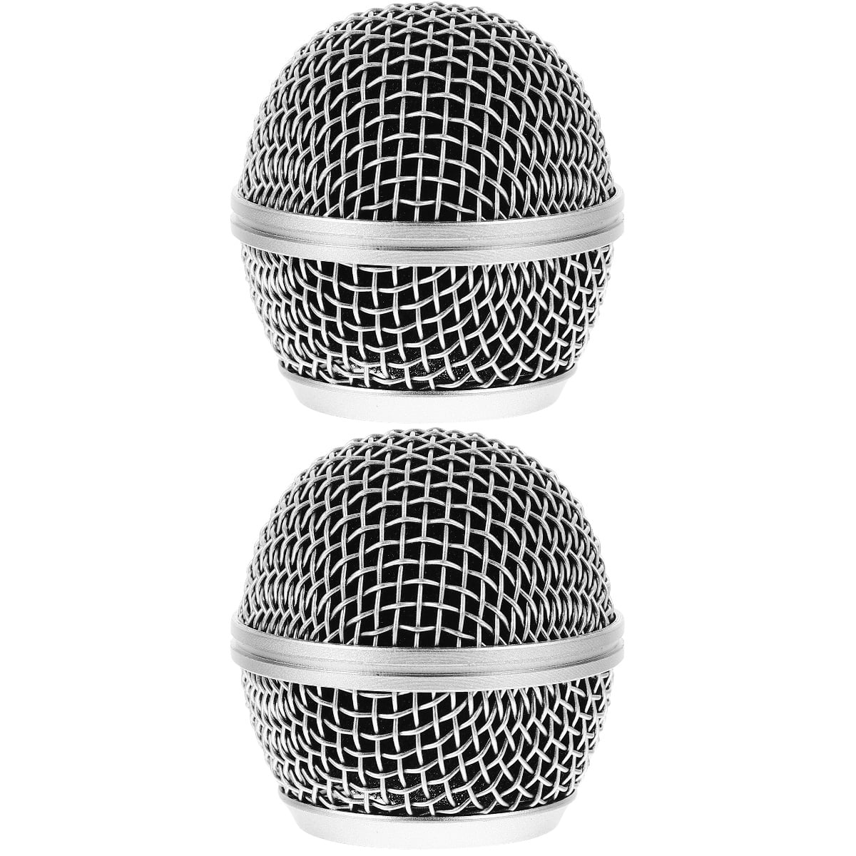 Hemoton 2pcs Microphone Replacement Grille Microphone Head Grille ...