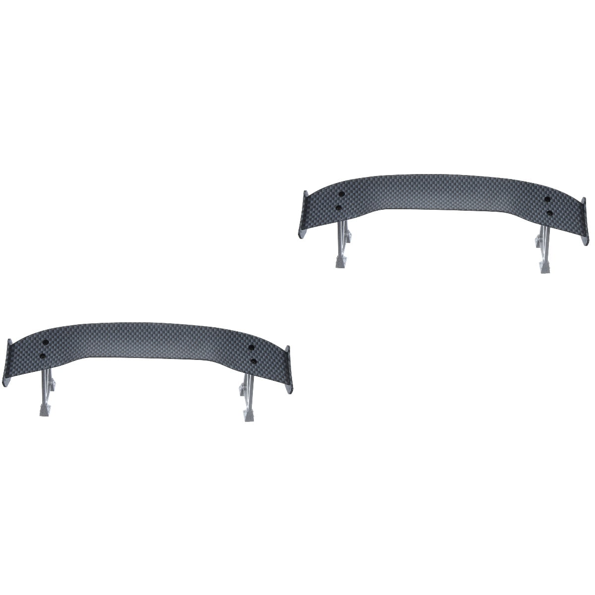 Hemoton 2pcs Mini Model Car Rear Tail Wing Spoiler Model Car Tail Wing ...