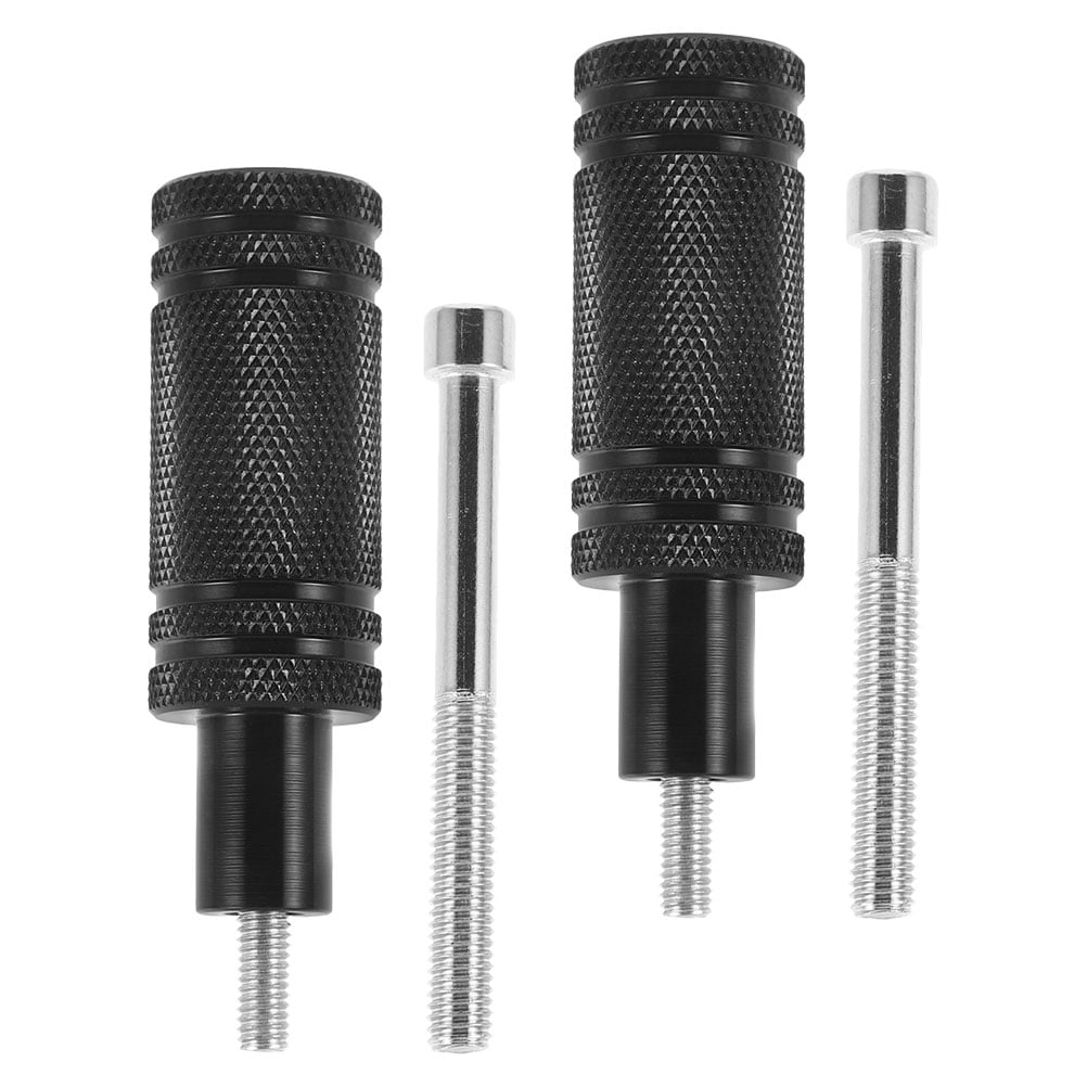 Hemoton 2pcs Motorcycle Mudguard Spotlight Brackets Aluminum Alloy ...