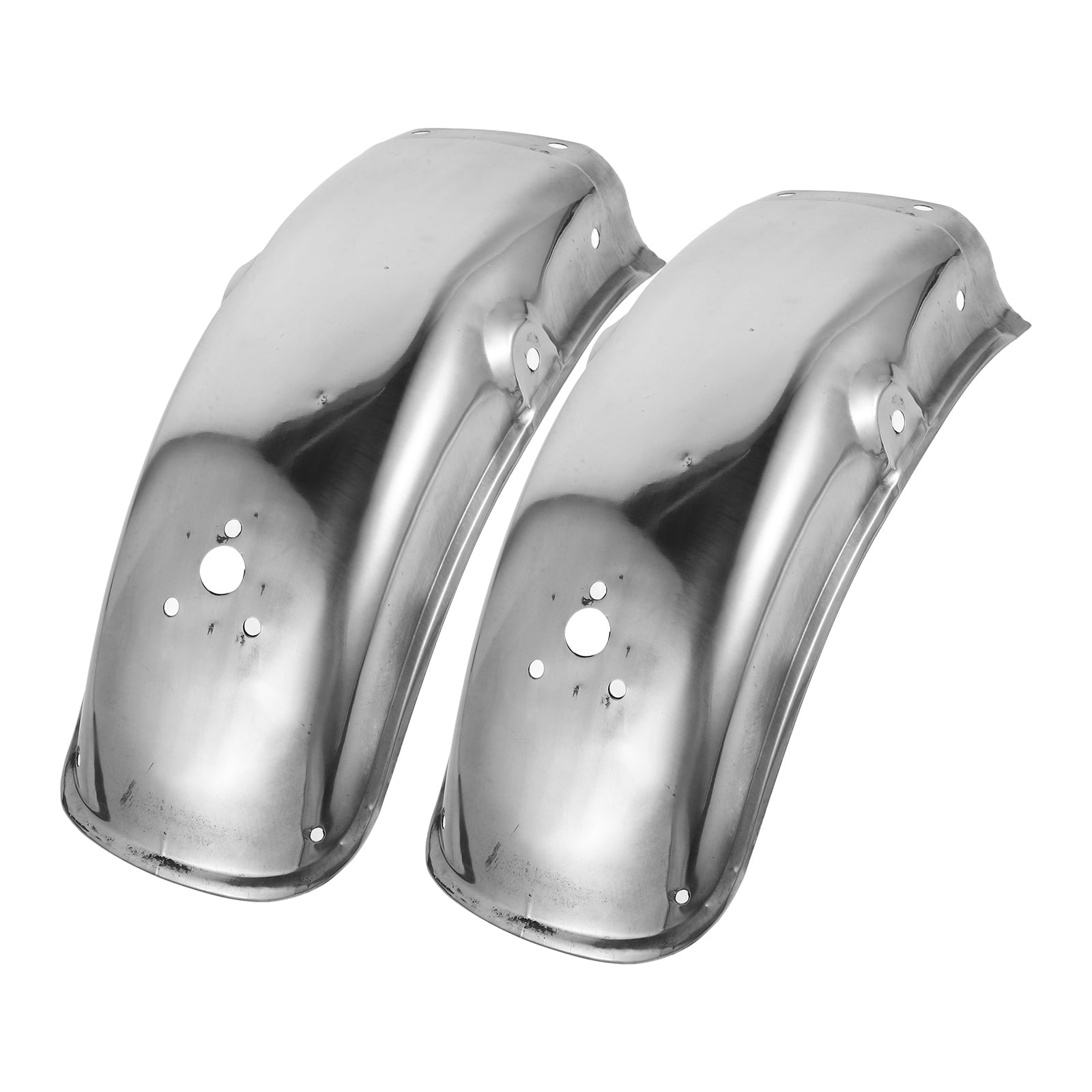 2pcs Motorcycle Mudflaps Splash Guards Rear Mudguard Exterior ...
