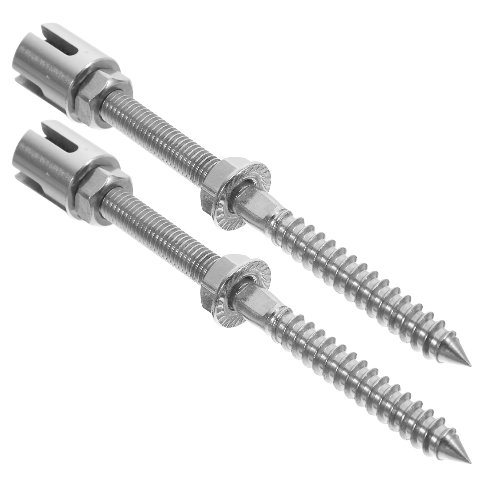 Hemoton 2pcs Outdoor Trellis Clamp For Climbing Plants Stainless Steel ...