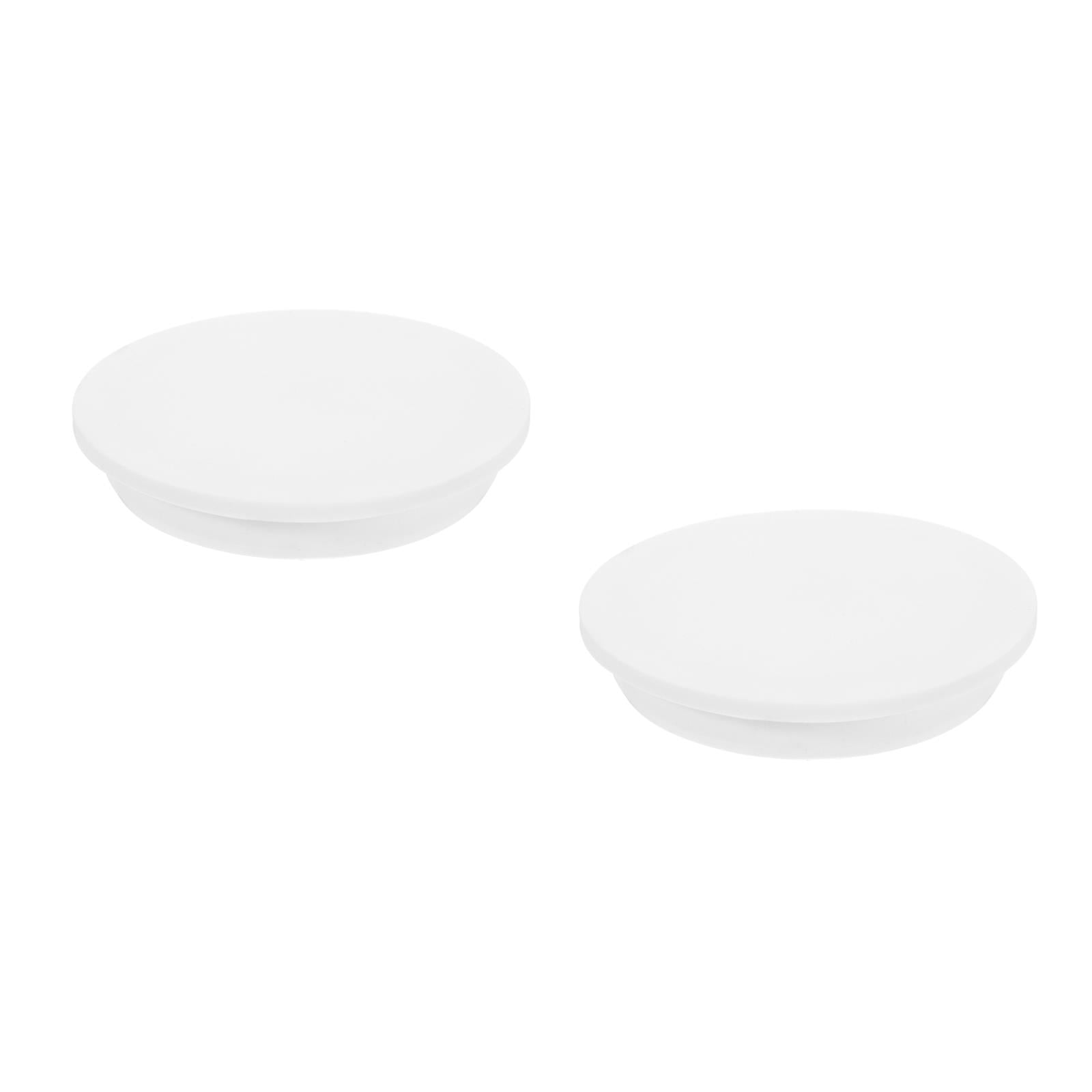 Hemoton 2pcs PVC Pipe End Cap Pipe End Stopper for Steel and Plastic ...