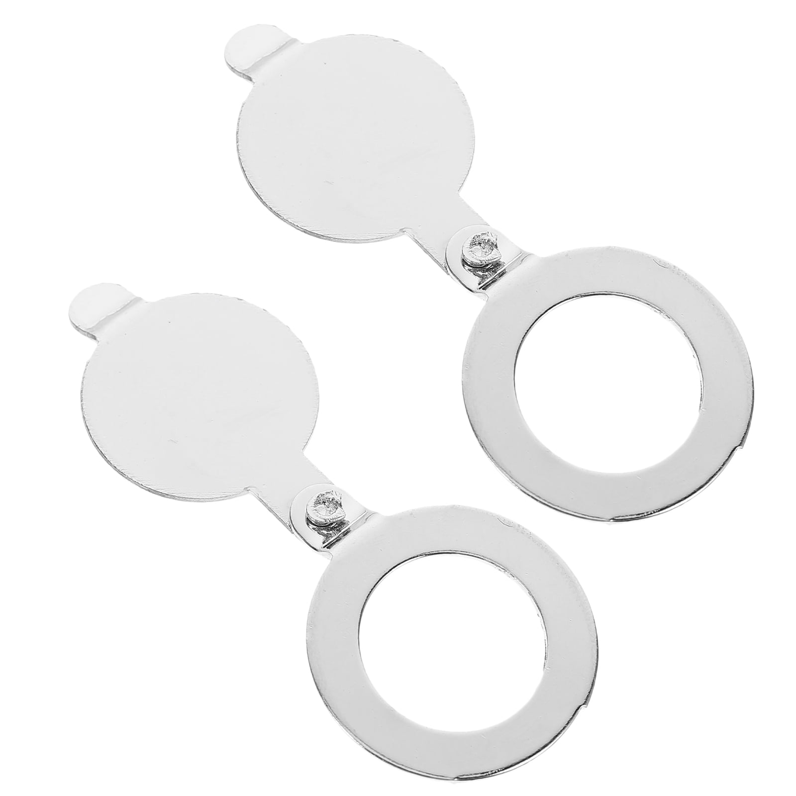 Hemoton 2pcs Peep Hole Privacy Cover For Door Door Viewer Cover Metal ...