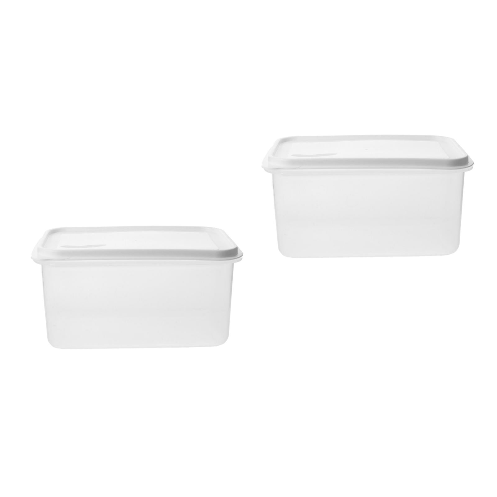 UPGRATOR Plastic Proofing Box for Home Users and Bakers 2Pcs 10.6x7.9x4 ...