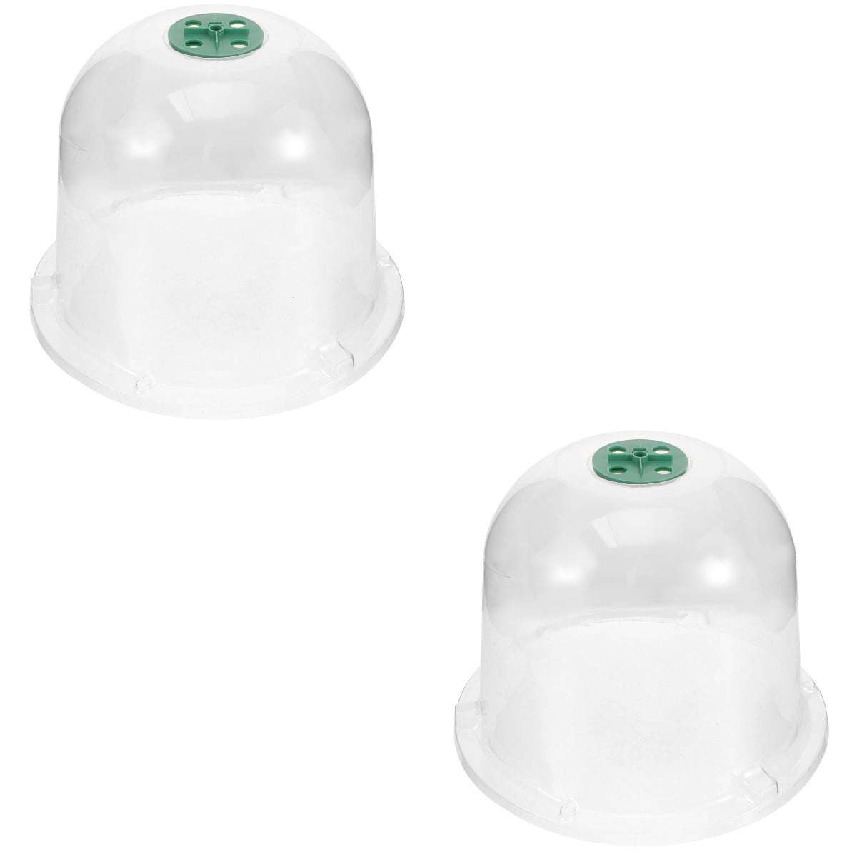 Hemoton 2pcs Plant Humidity Dome Plastic Plant Dome Small Greenhouse ...