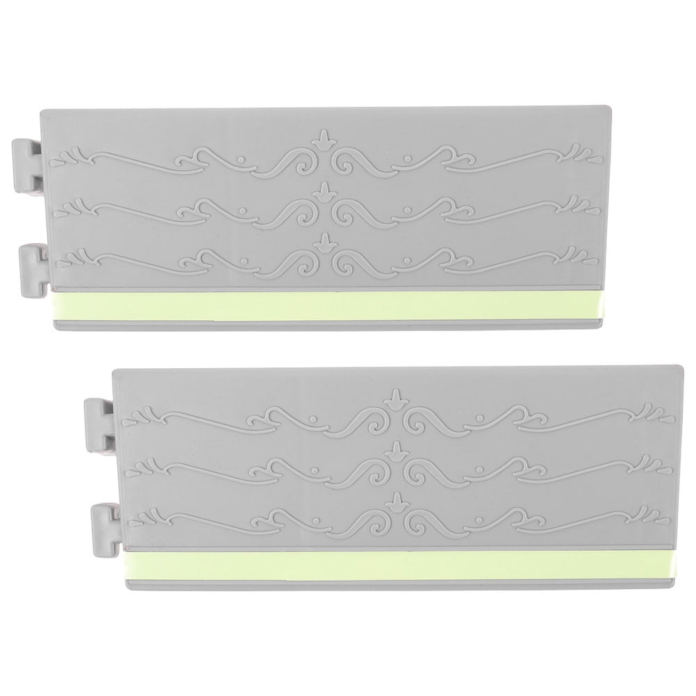 Hemoton 2pcs Plastic Robot Vacuum Mat Cleaning Robot Ramp Robot Vacuum ...