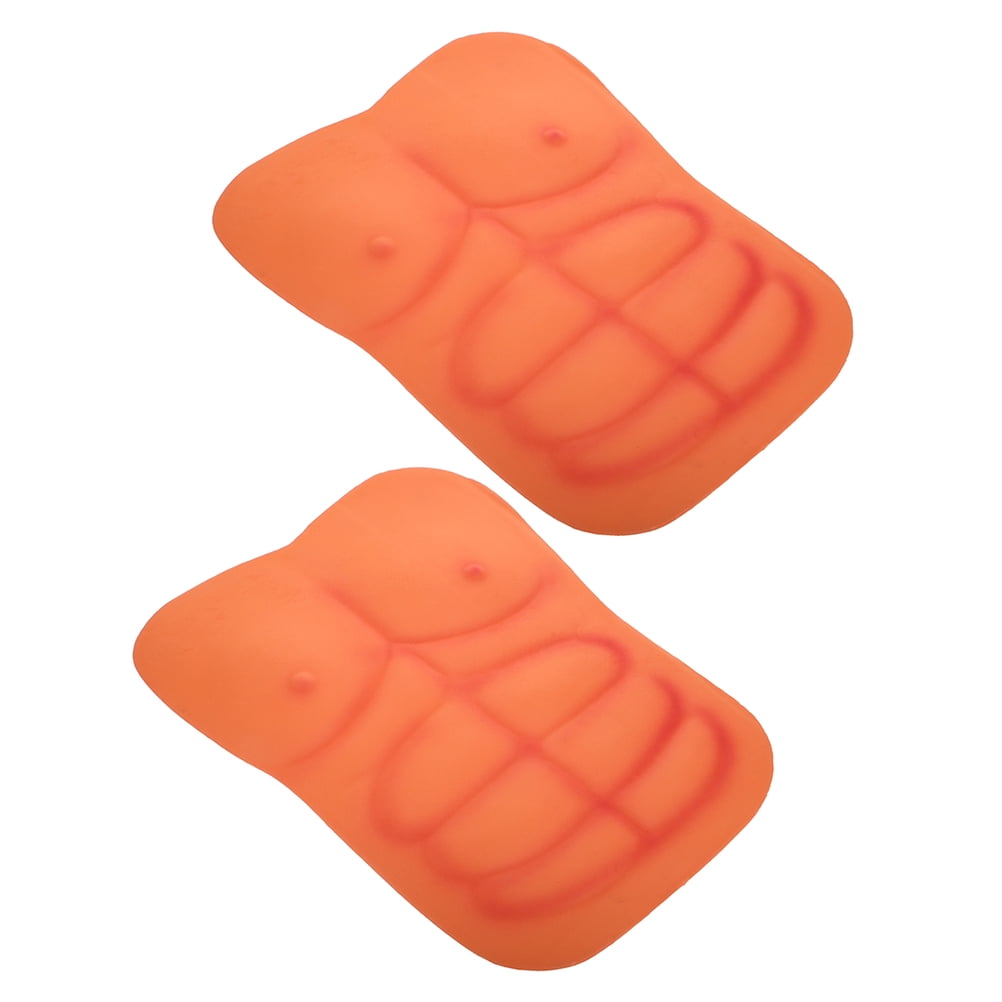 HEMOTON Funny Beige Muscle Costume for Men with Realistic Fake Chest ...