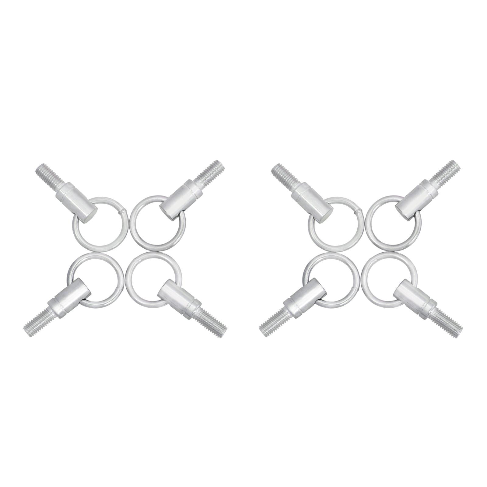 Hemoton 2pcs Replacement Drum Belt Buckle Metal Strap Screw Adjustable ...