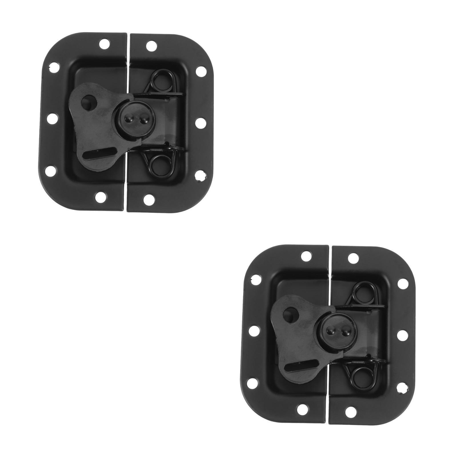 Hemoton 2pcs Road Case Spring Loaded Recessed Latch With Padlockable ...