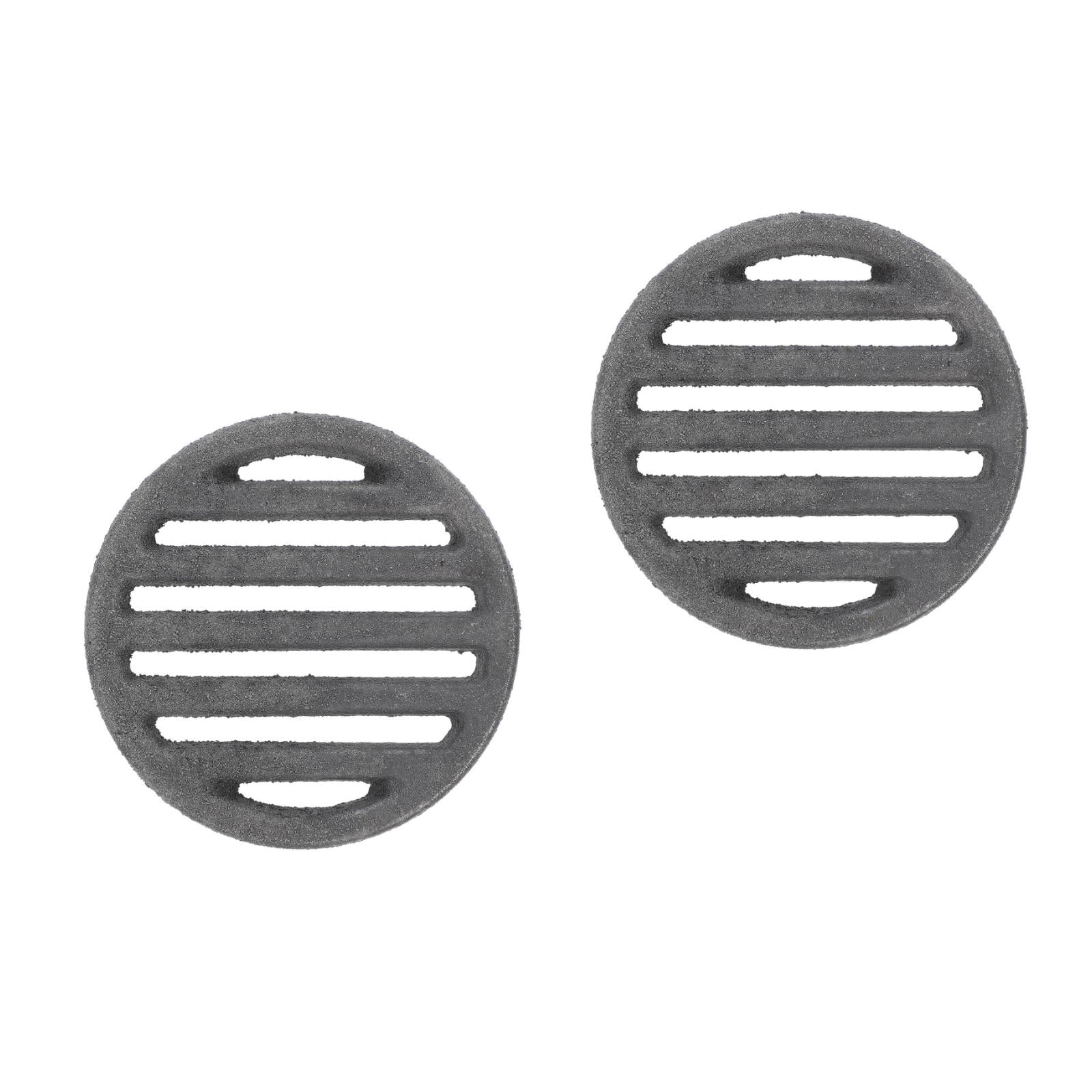 Hemoton 2pcs Round Fire Pit Grate For Outdoor And Indoor Use Round ...