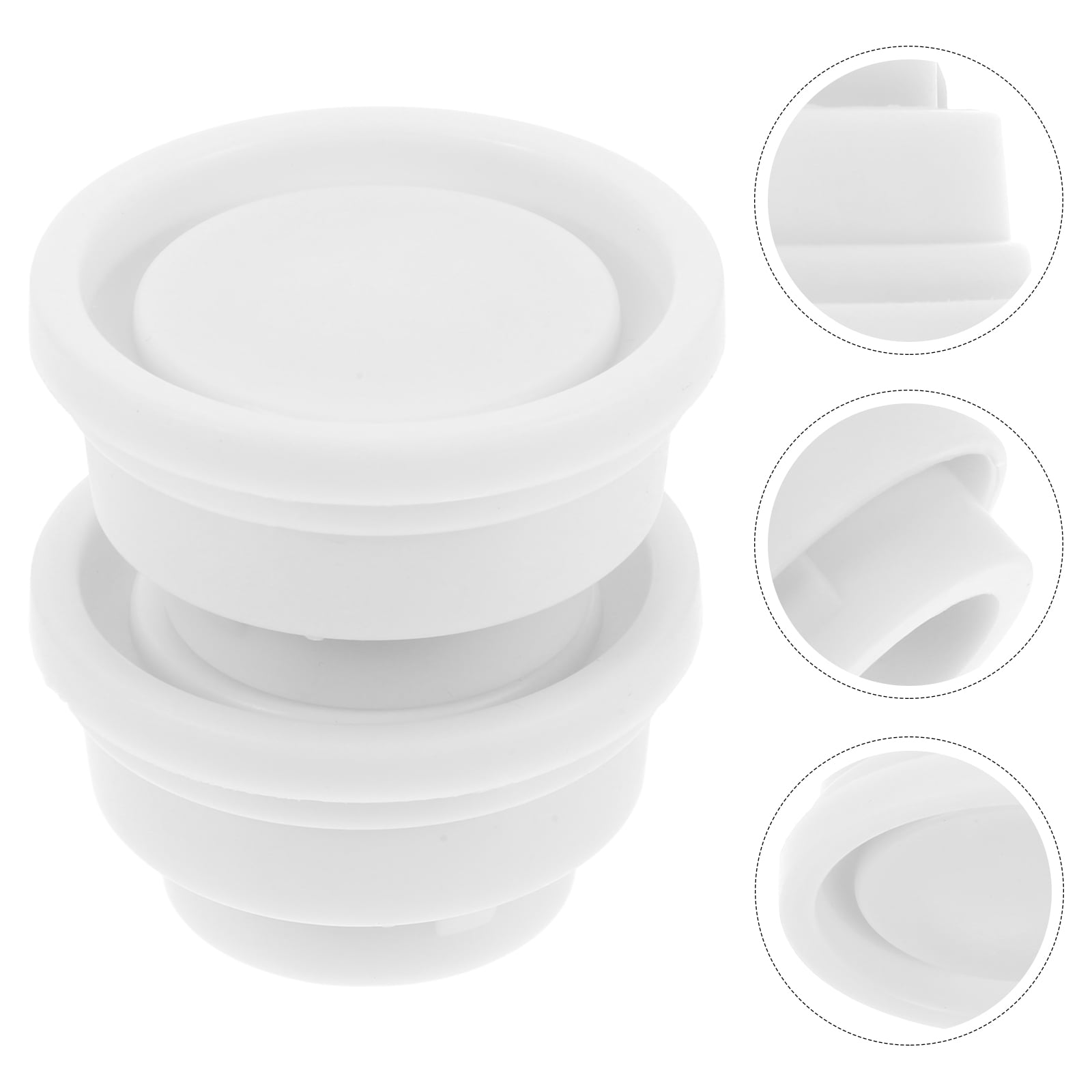 Hemoton 2pcs Rubber End Caps Swimming Pool Ladders Bumper Accessories ...