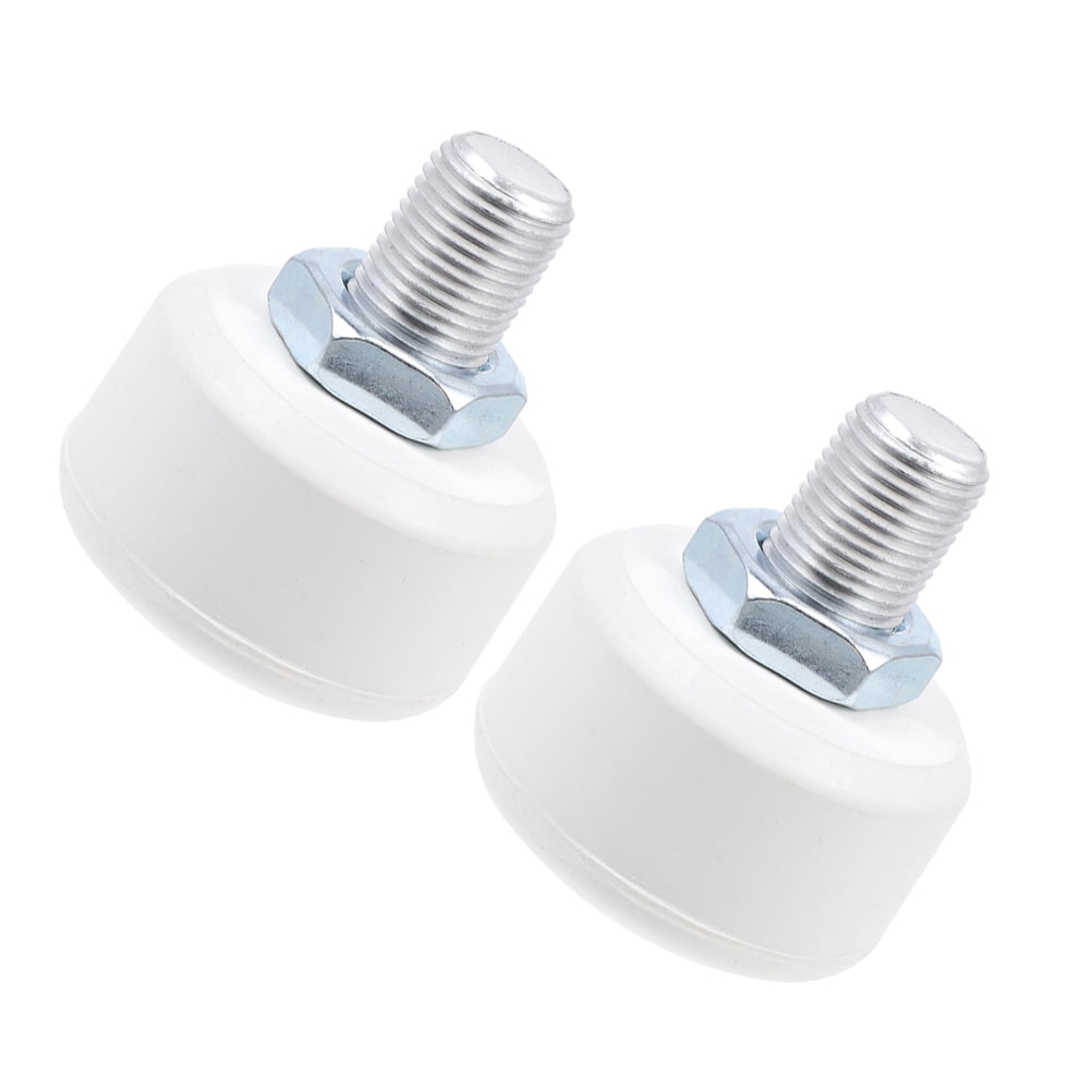 White Rubber Brake Stoppers for Roller Skates Adjustable Toe Stoppers ...